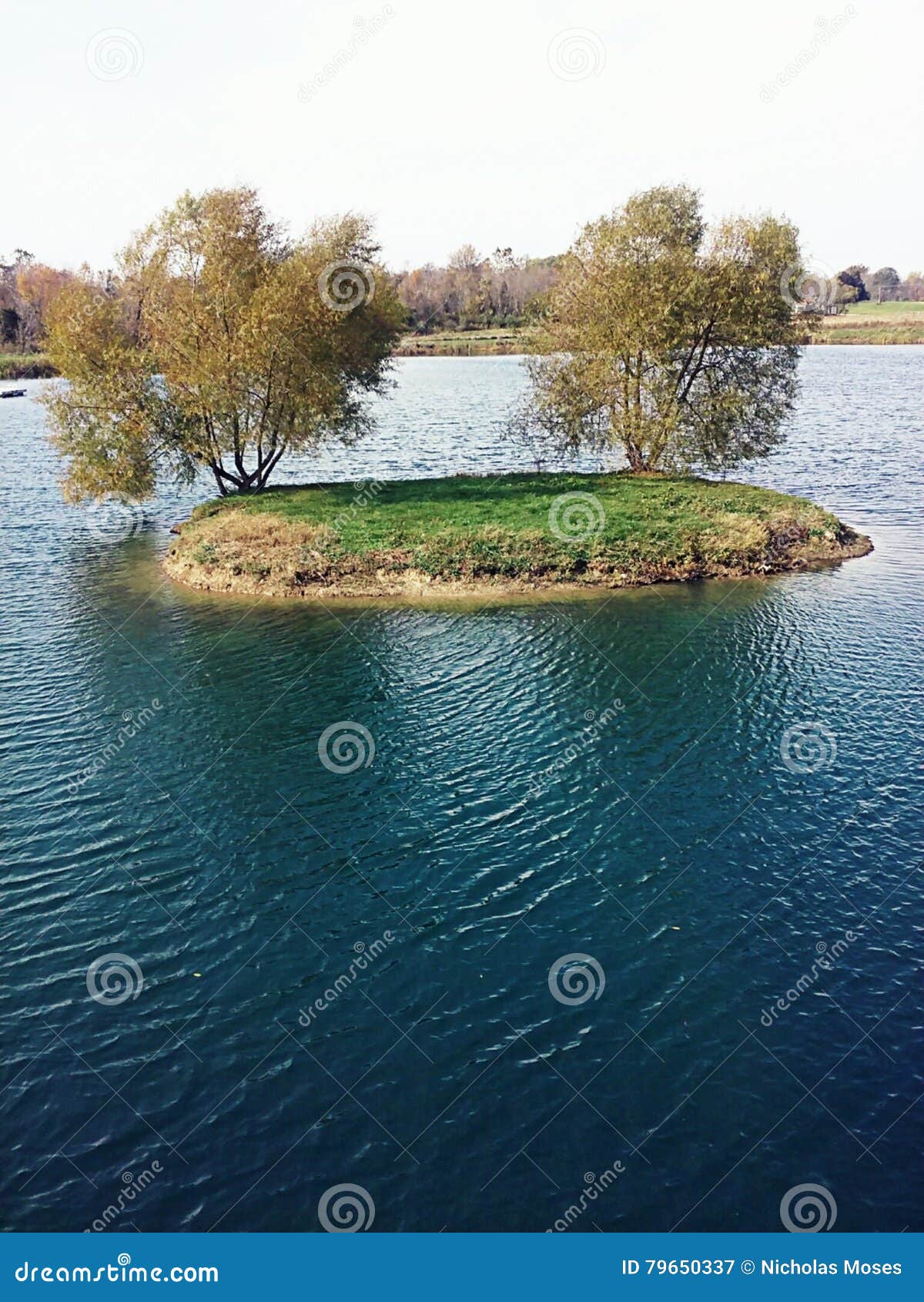 Sun Island stock image. Image of lake, fishing, island - 79650337