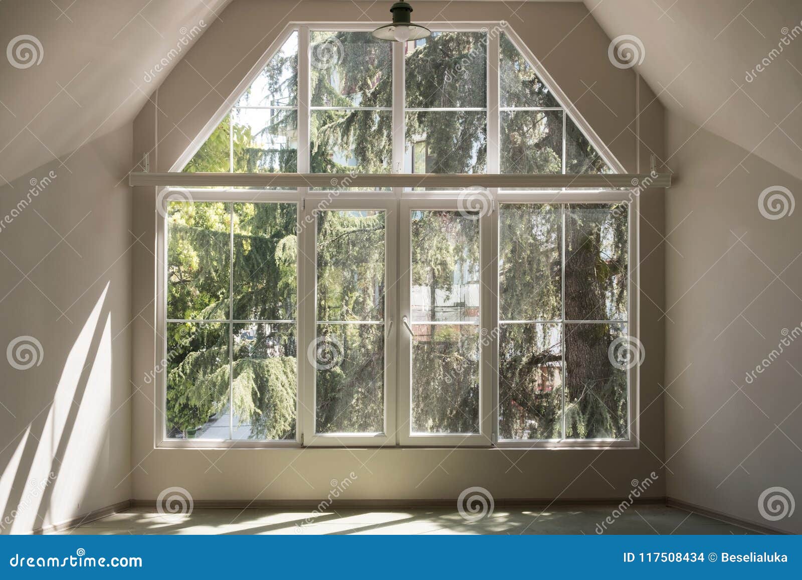 Large window stock photo. Image of light, room, building - 117508434