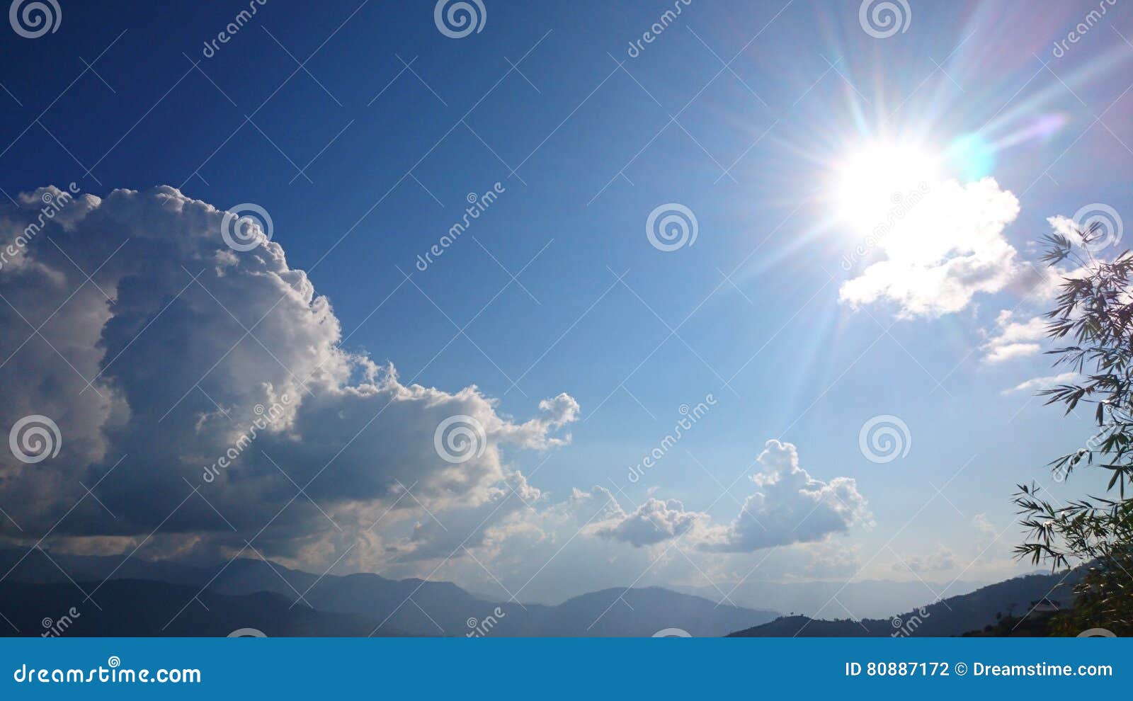 Sun light stock photo. Image of sunshine, warmth, natural - 80887172