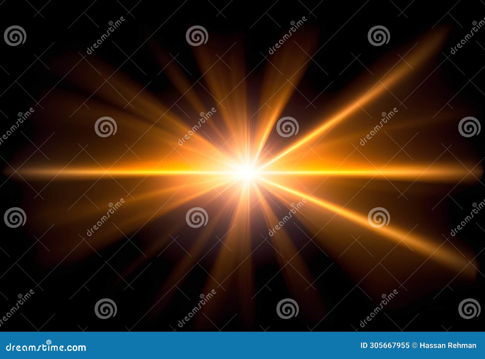 Sun Light Overlay. Sun Rays Overlay Stock Illustration - Illustration ...