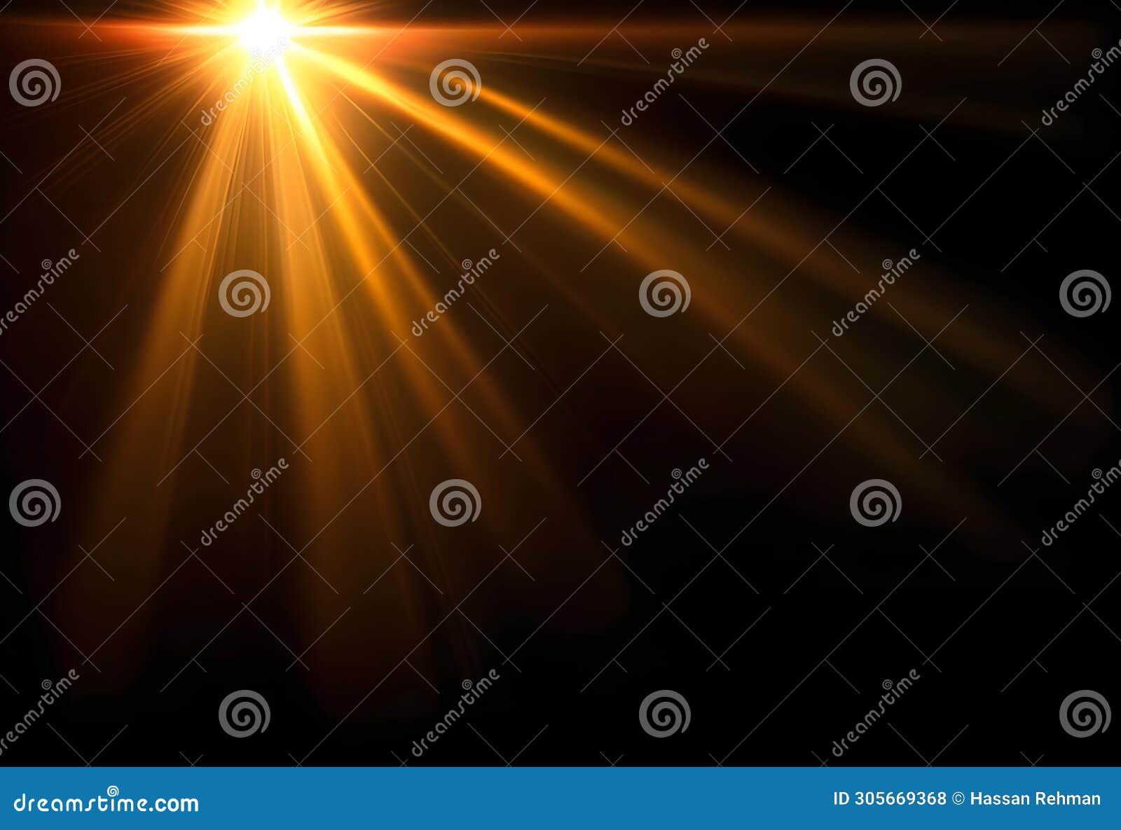 Sun Light Overlay. Sun Rays Overlay Stock Illustration - Illustration ...