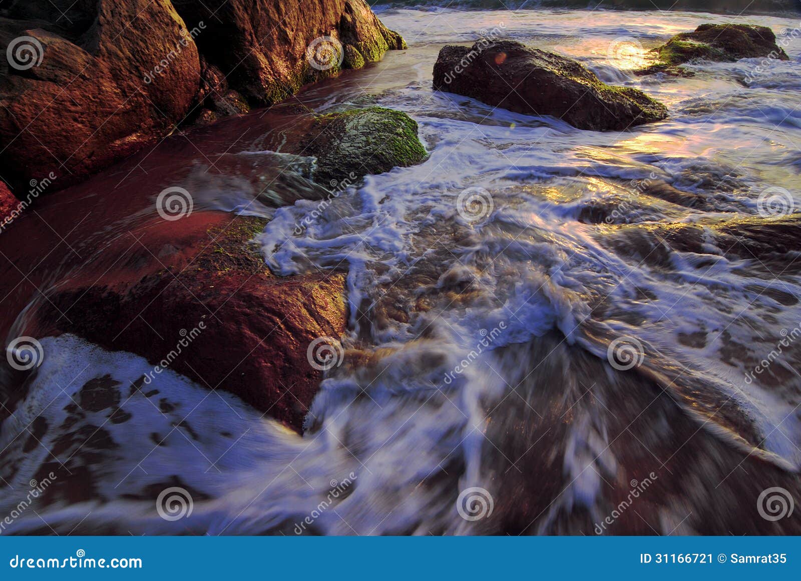 Sun Light stock image. Image of beach, motion, colour - 31166721