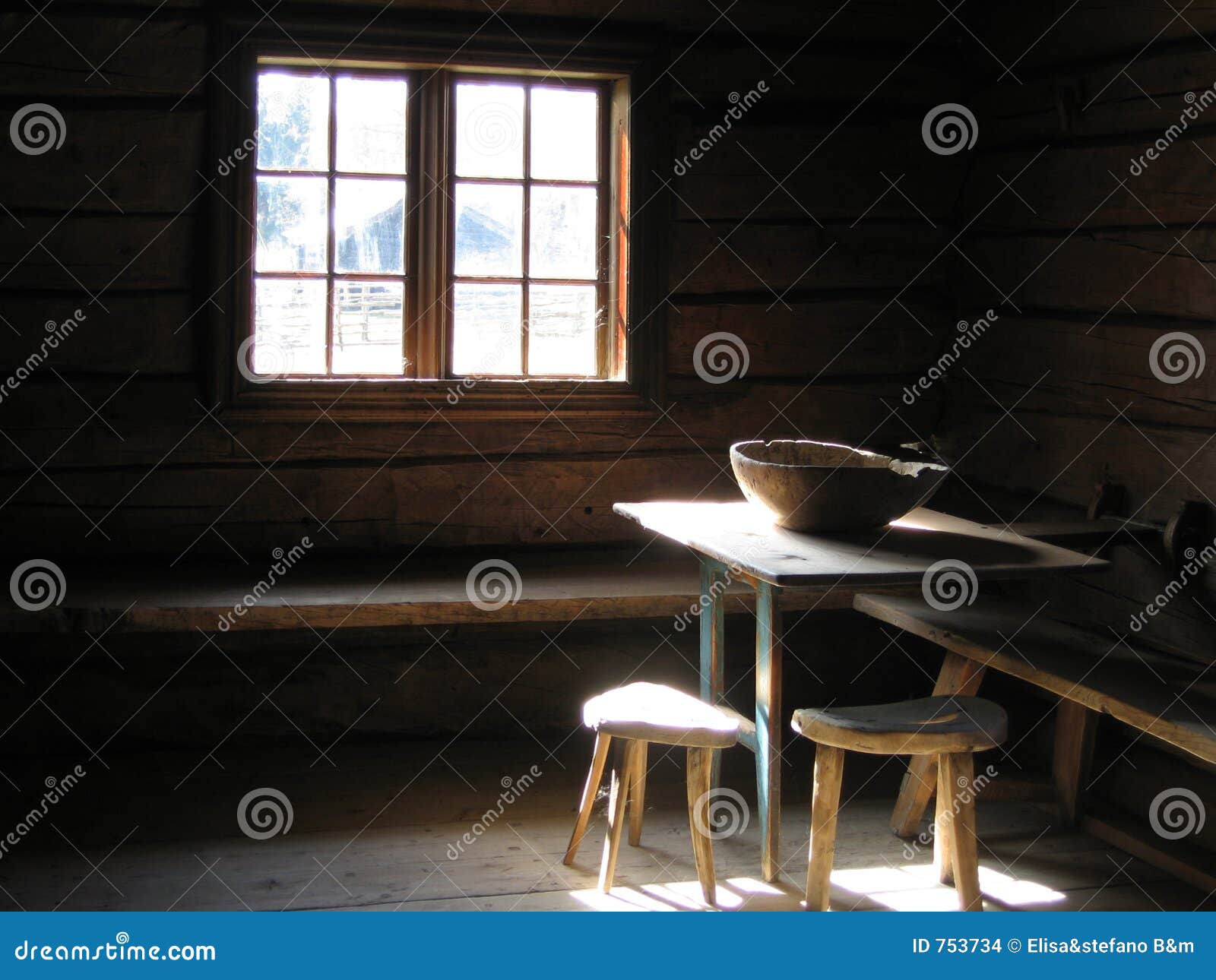 Sun Light on Wooden Table editorial stock image. Image of folken - 753734