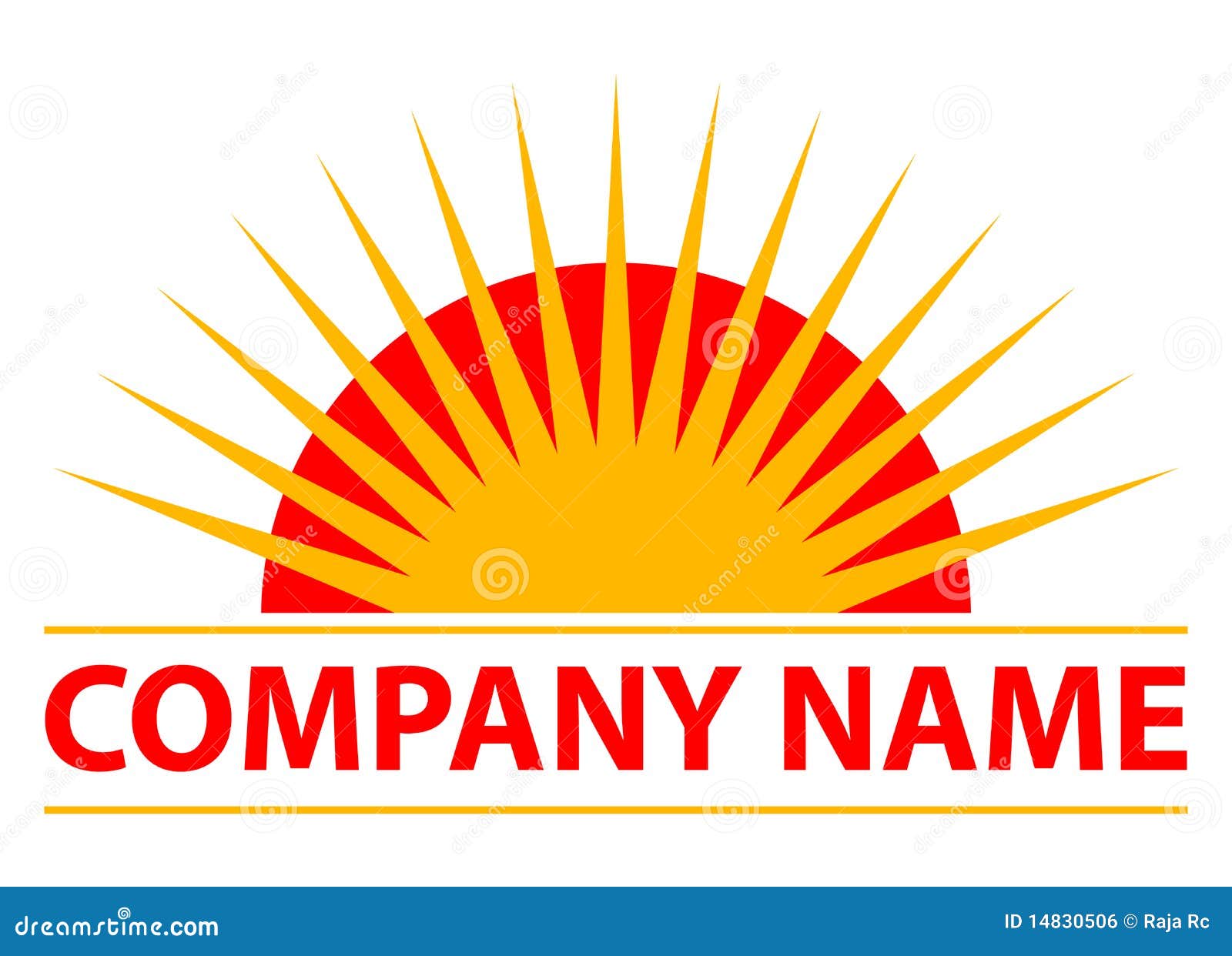 Sun logo stock illustration. Illustration of morning - 14830506