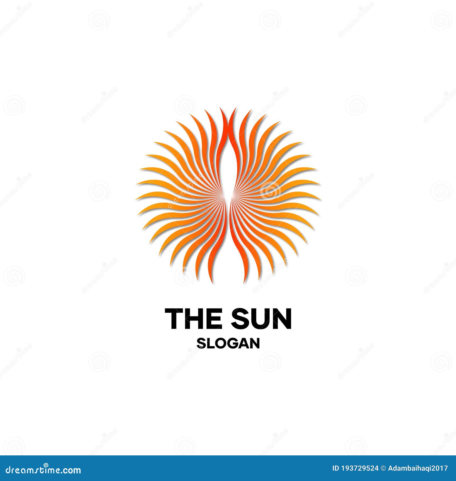 Sun Logo, Sun in Abstract Style Full of Meaning and Different from ...