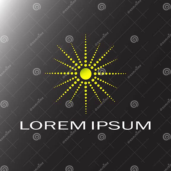 Sun Logo, Abstract Sun, Vector Logo Template. Simple Logo Stock Vector ...