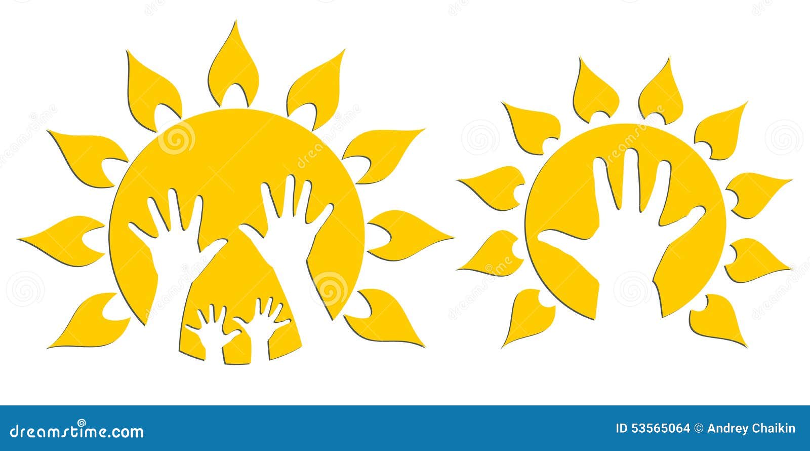 Sun logo stock vector. Illustration of symbol, light - 53565064