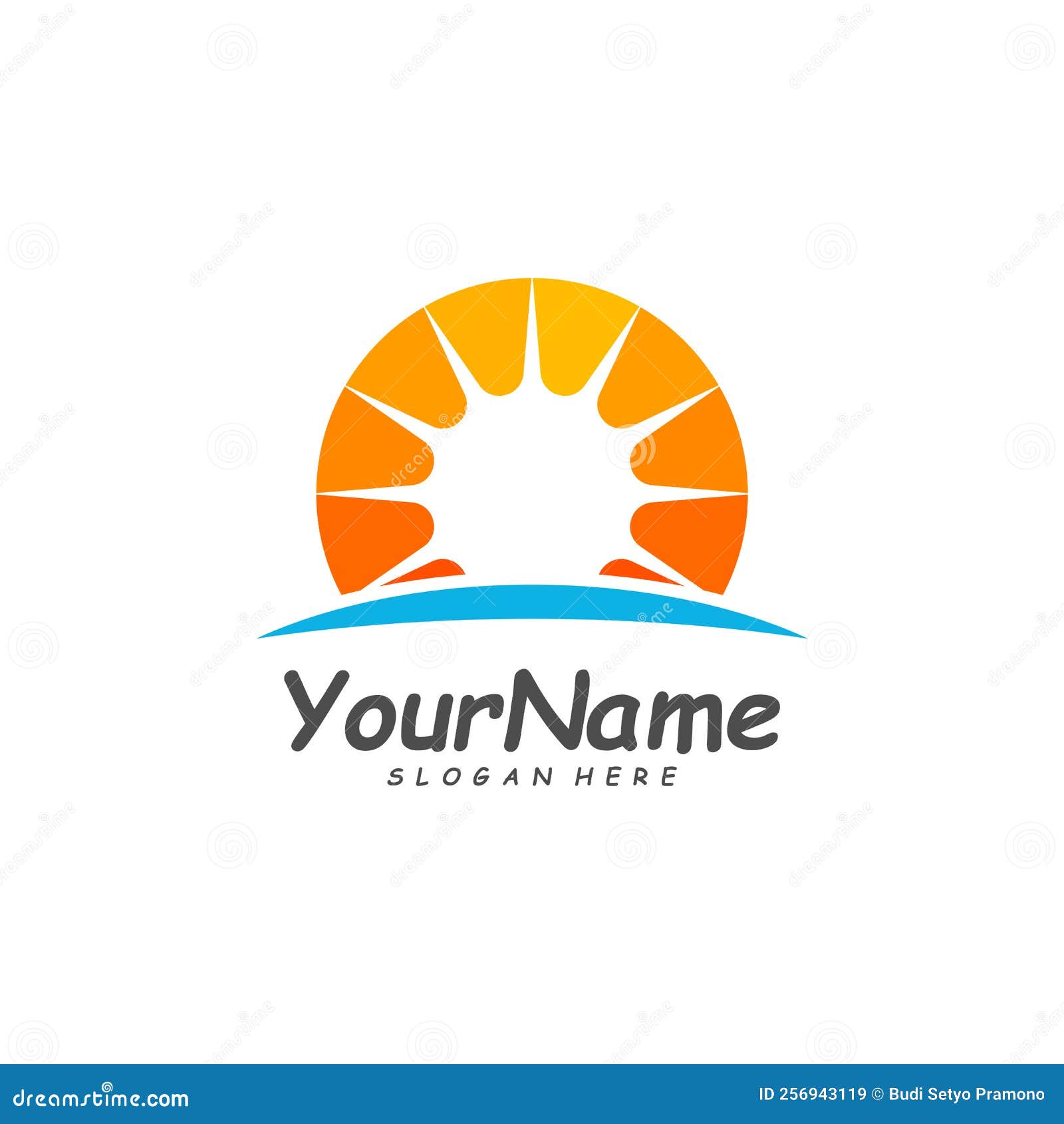 Sun Logo Design Template, Creative Sun Logo Vector, Simple Icon Symbol ...