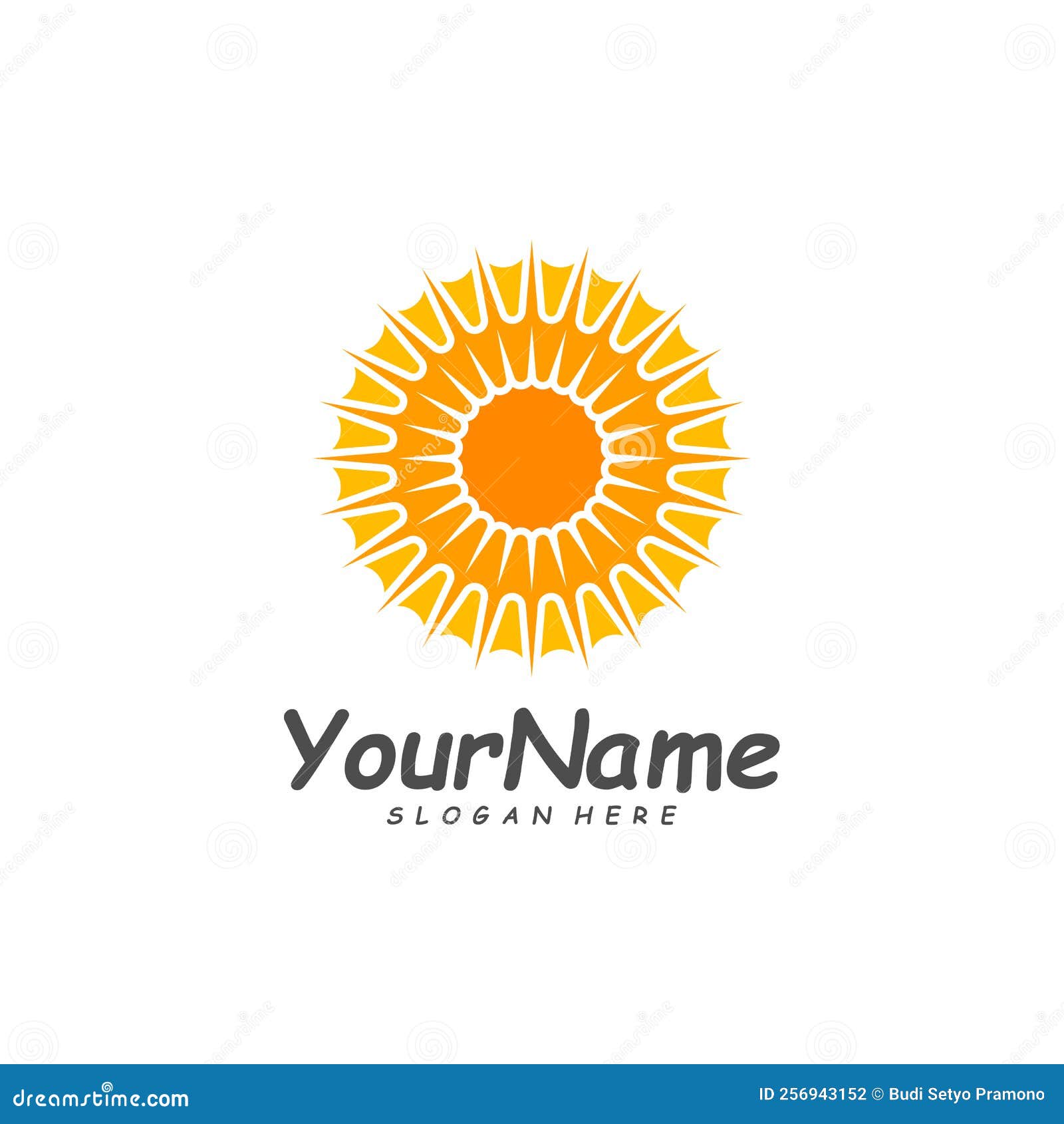 Sun Logo Design Template, Creative Sun Logo Vector, Simple Icon Symbol ...