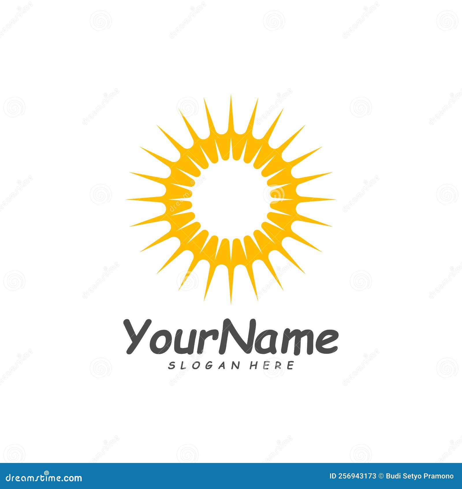 Sun Logo Design Template, Creative Sun Logo Vector, Simple Icon Symbol ...