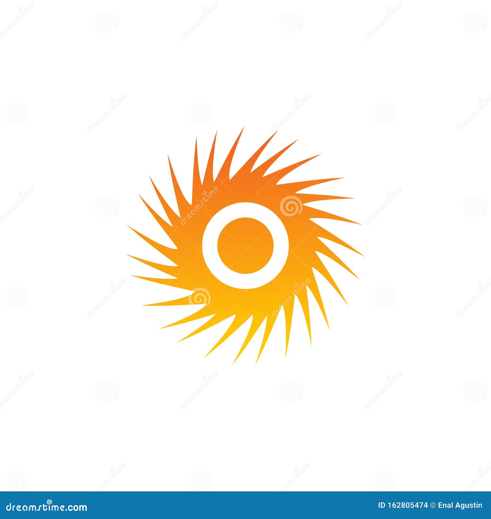Sun Logo Design Vector Template Stock Vector - Illustration of symbol ...