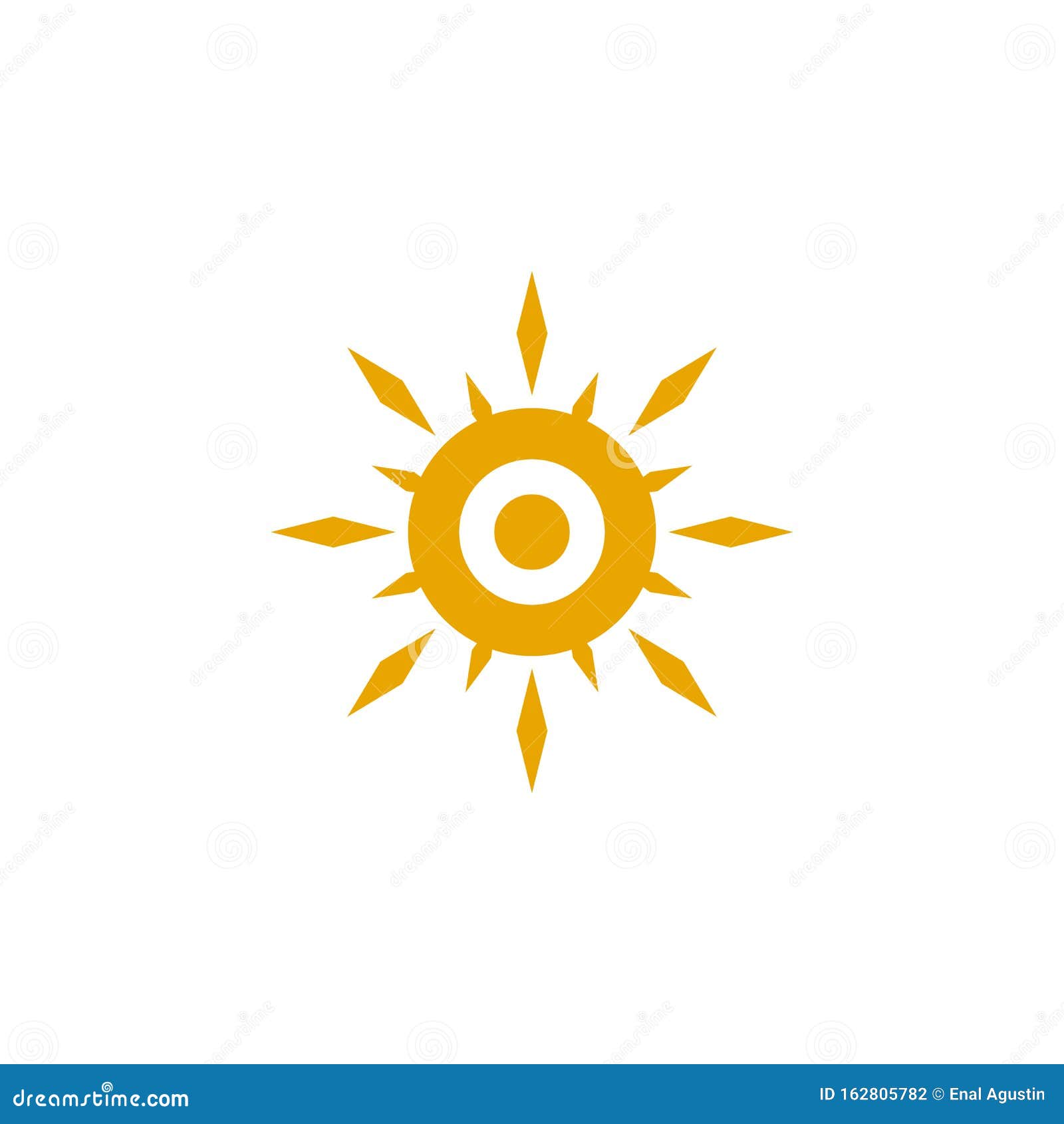 Sun Logo Design Vector Template Stock Vector - Illustration of abstract ...