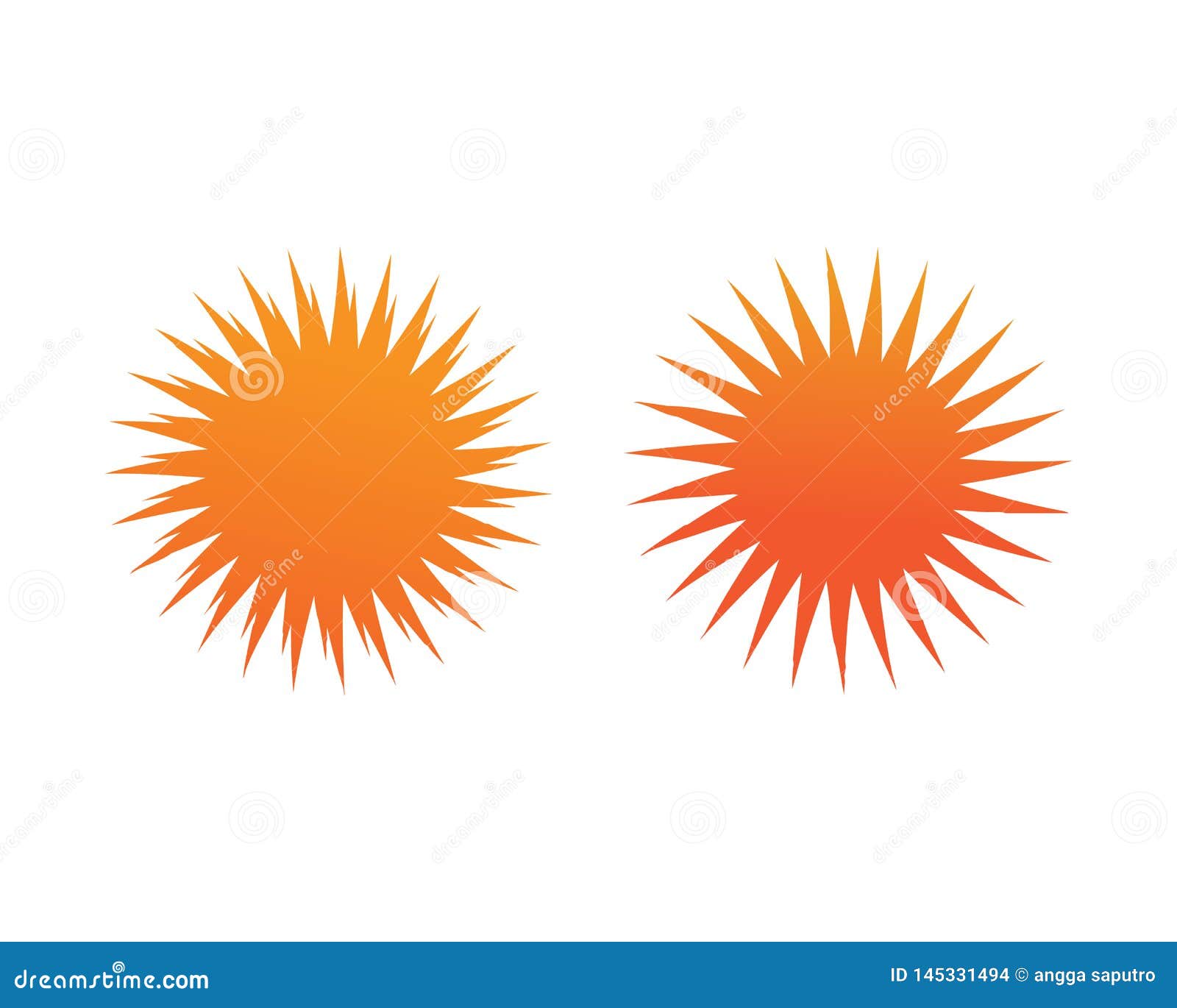 Sun Logo and Symbols Star Icon Web Vector Stock Illustration ...
