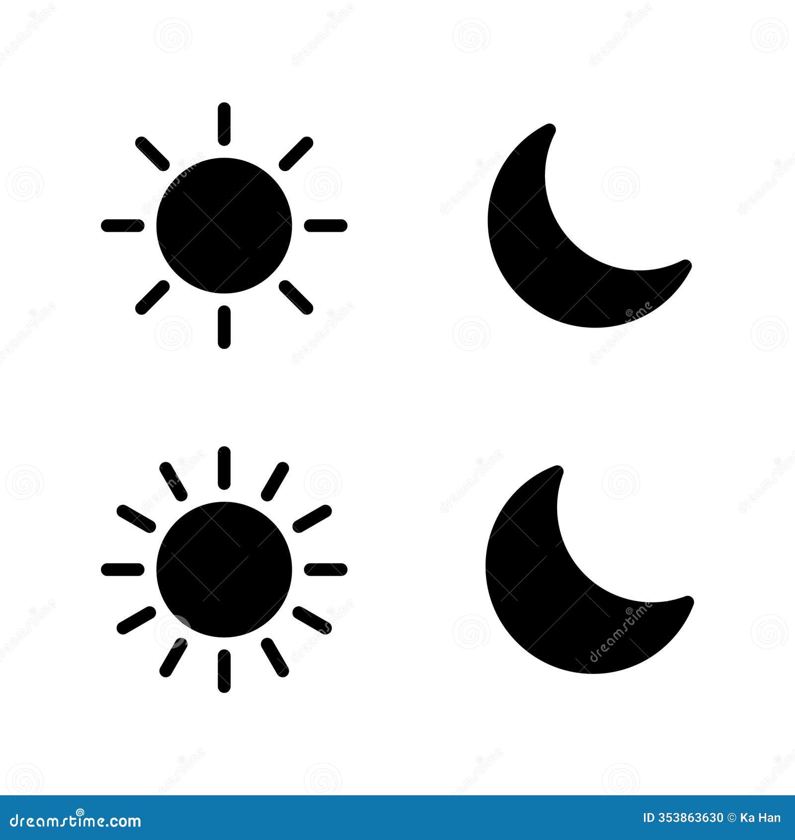 Night Weather, Best Manager And Employees Teamwork Line Icons For Web ...