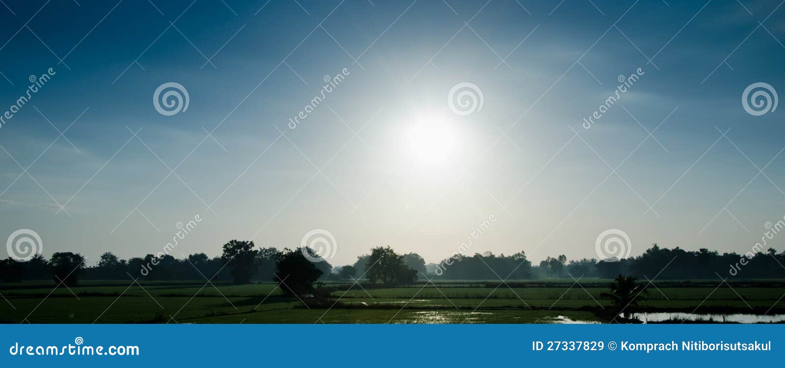 The sun in the morning. stock image. Image of morning - 27337829