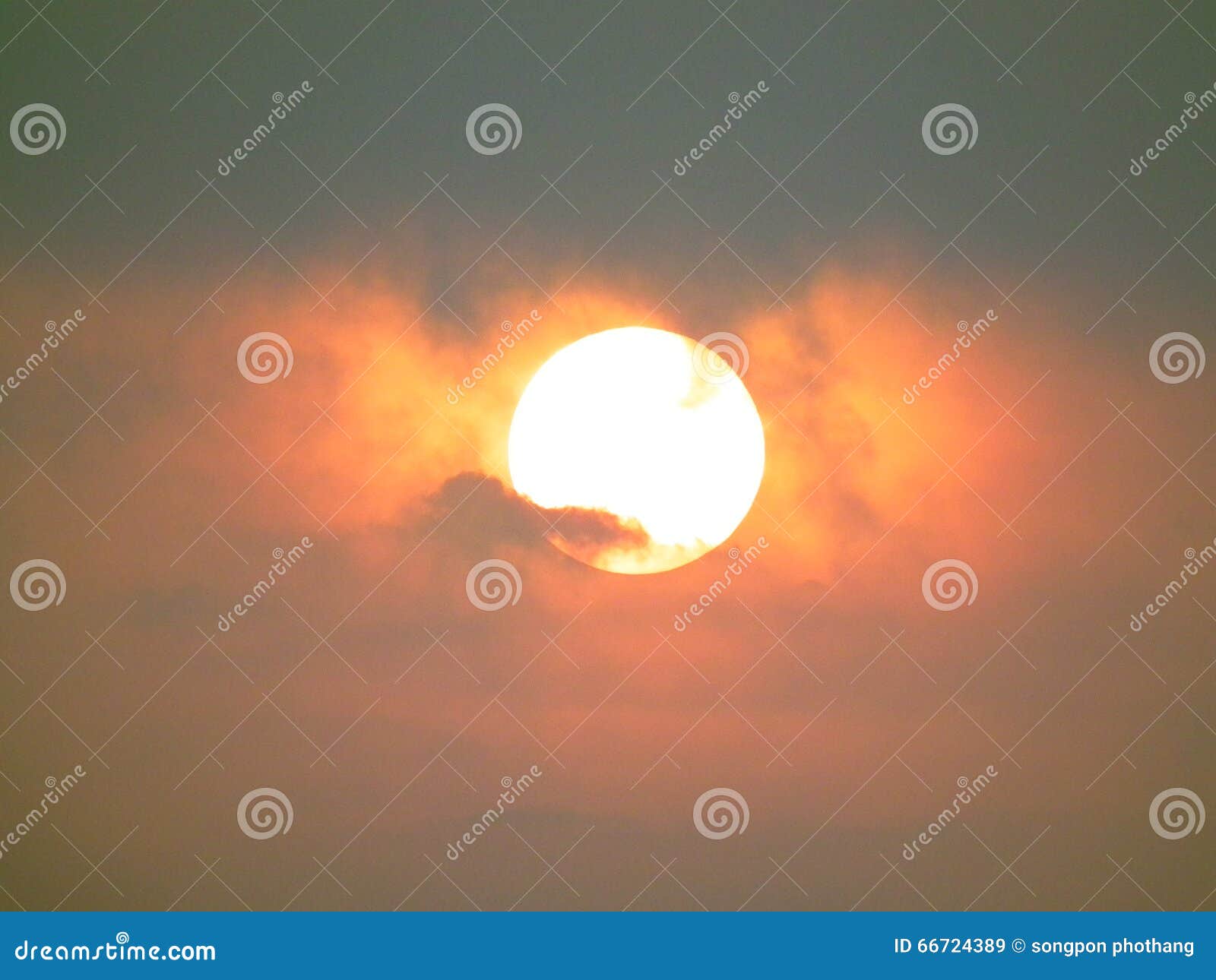 The sun in the morning stock image. Image of morning - 66724389