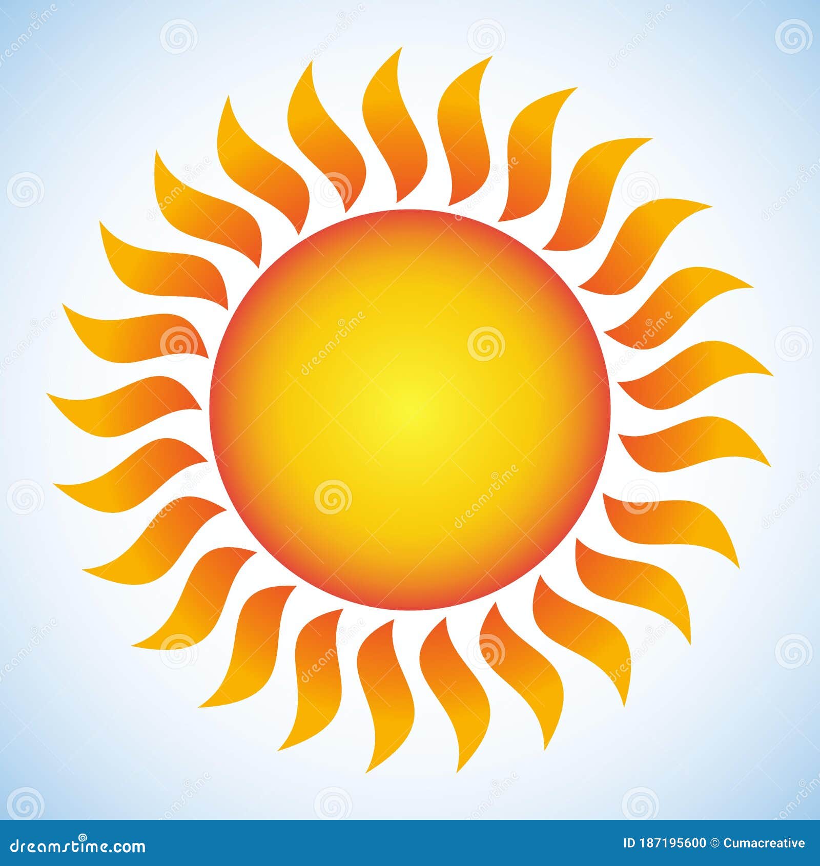 Sun Orange Sunburst Clip-art Stock Vector - Illustration of element ...