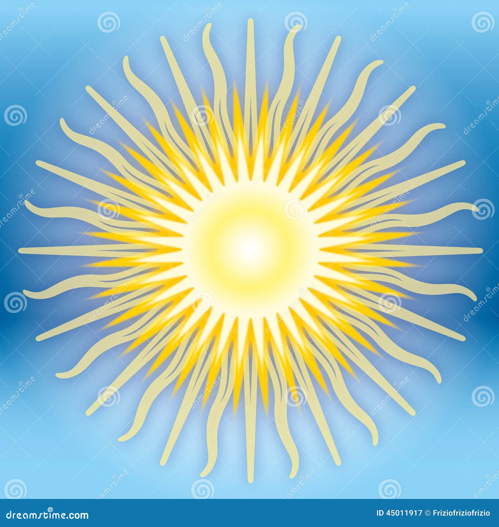 Sun stock vector. Illustration of planet, fantasy, stars - 45011917