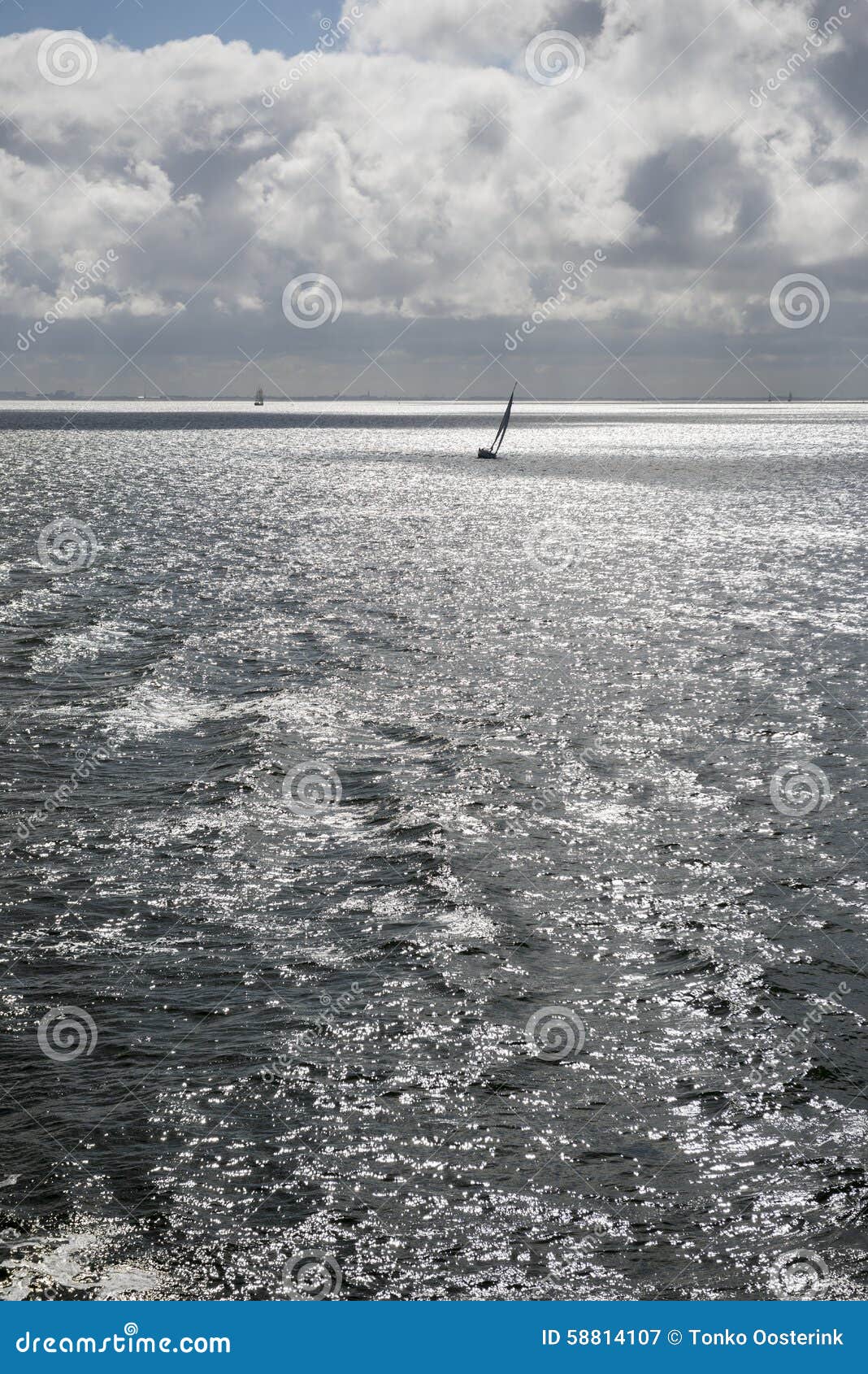 Sun Over the Dutch Wadden Sea Stock Image - Image of unesco, cloud ...