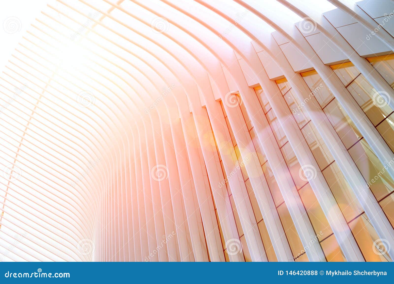 Sun over an Oculus editorial stock photo. Image of oculus - 146420888