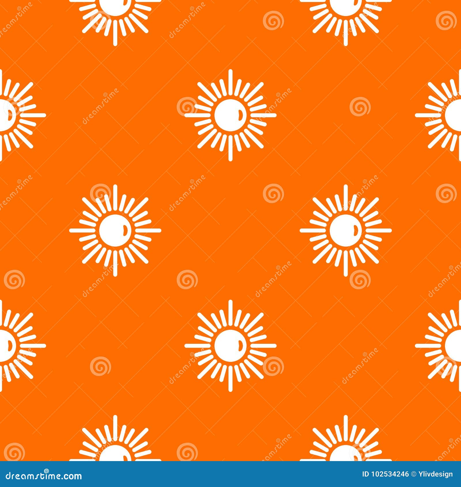 Sun pattern seamless stock vector. Illustration of sunlight - 102534246