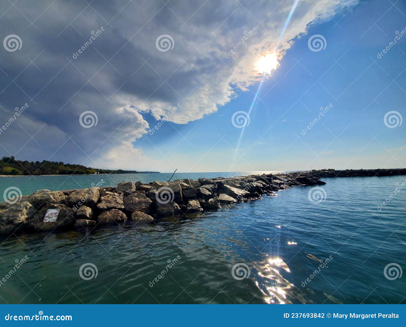 The Gleaming Sun in Goderich, Ontario Stock Photo - Image of canada ...