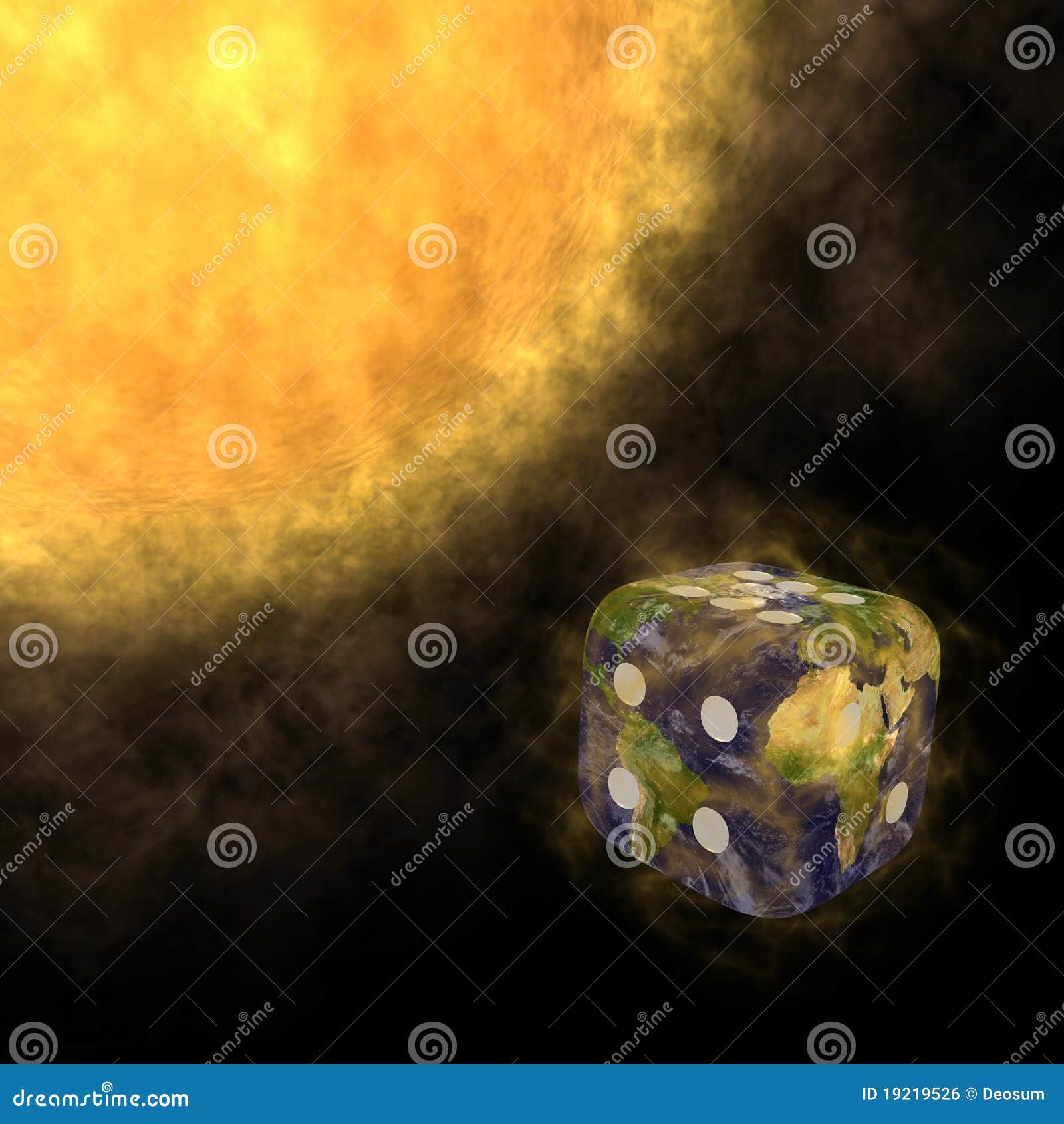 Earth Dice Royalty-Free Stock Image | CartoonDealer.com #115212856