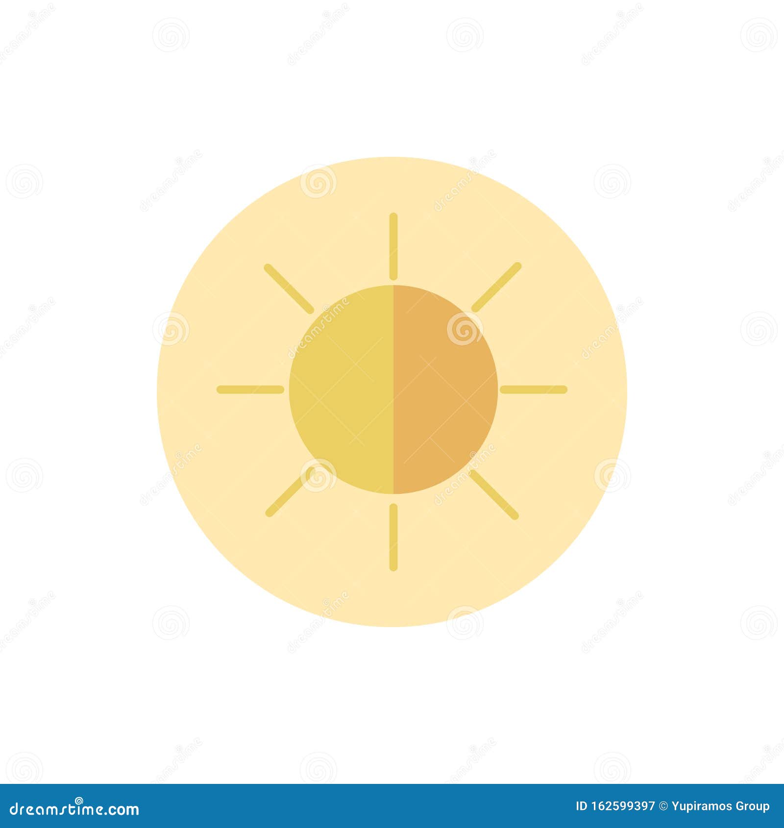 Sun Power Green Energy Block Icon Stock Vector - Illustration of icon ...
