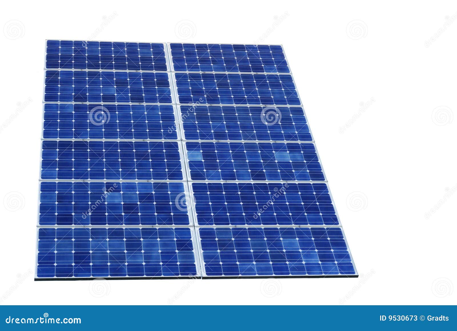 Sun power solar cell stock image. Image of current, blue - 9530673
