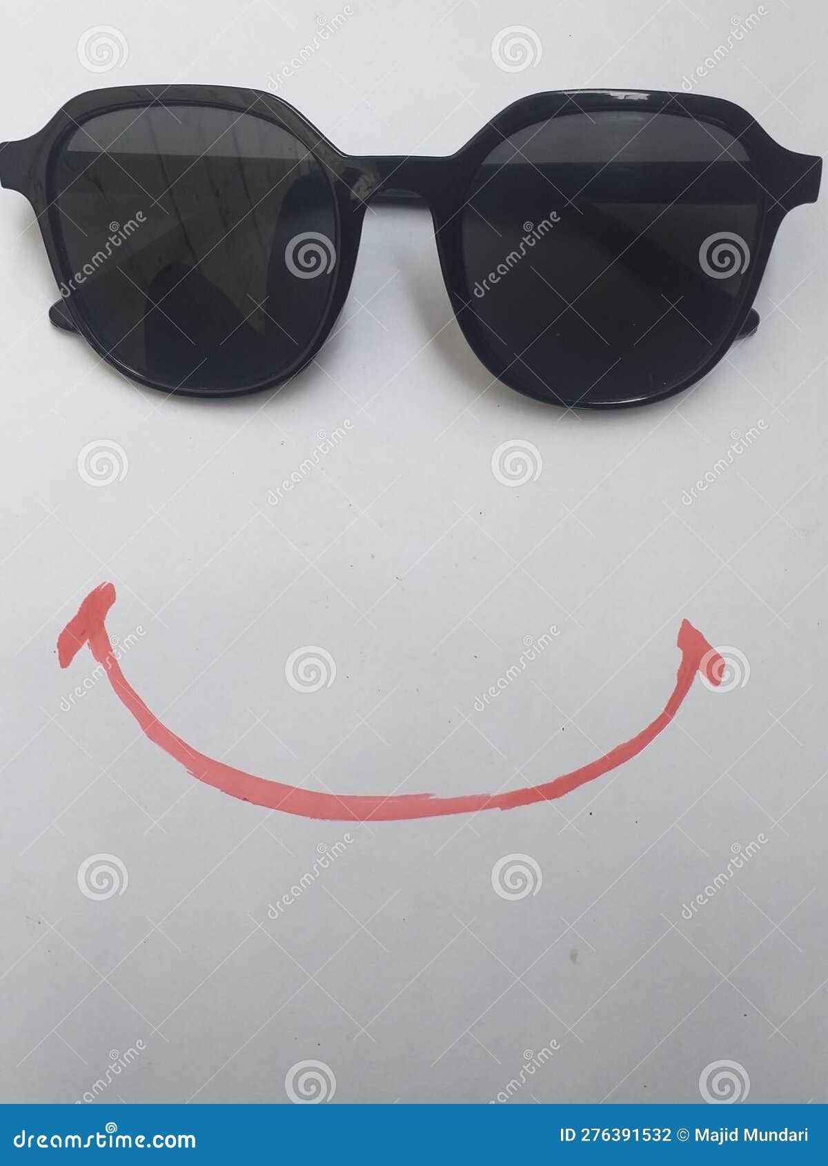 Sun Protection, Dust & Smiley Face Stock Photo - Image of black, smile ...