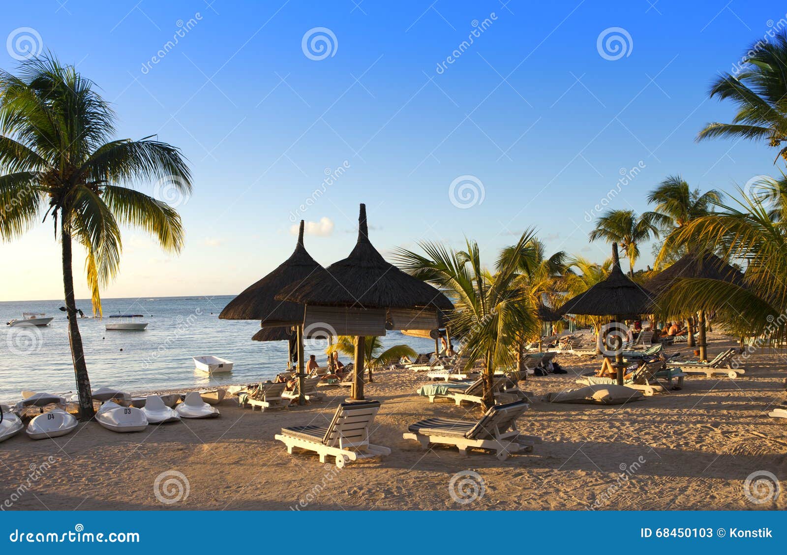 Sun Protection Umbrellas, Beach, Sea Stock Image - Image of ocean ...