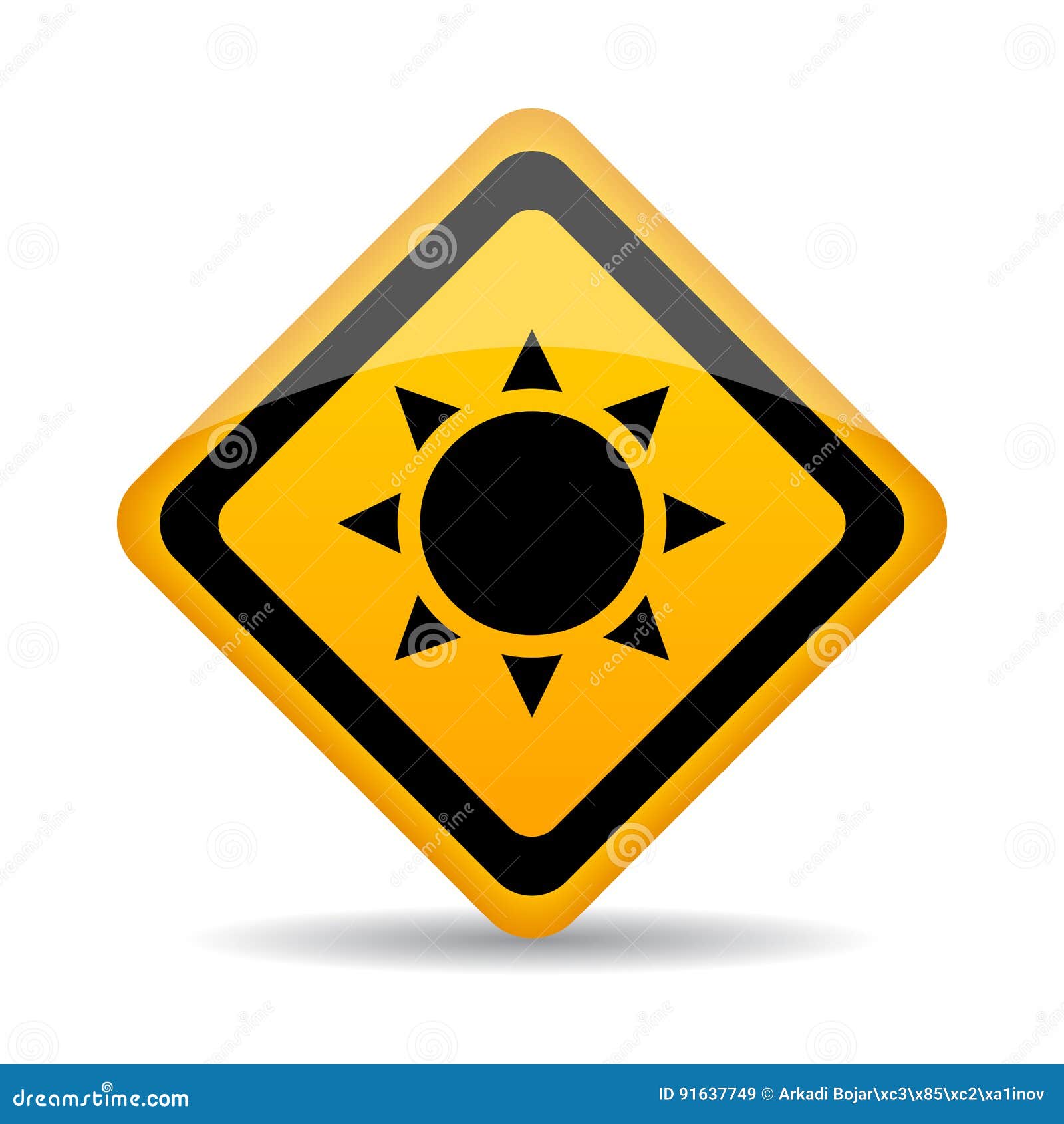 Melanoma Warning Signs Vector Illustration | CartoonDealer.com #274704490