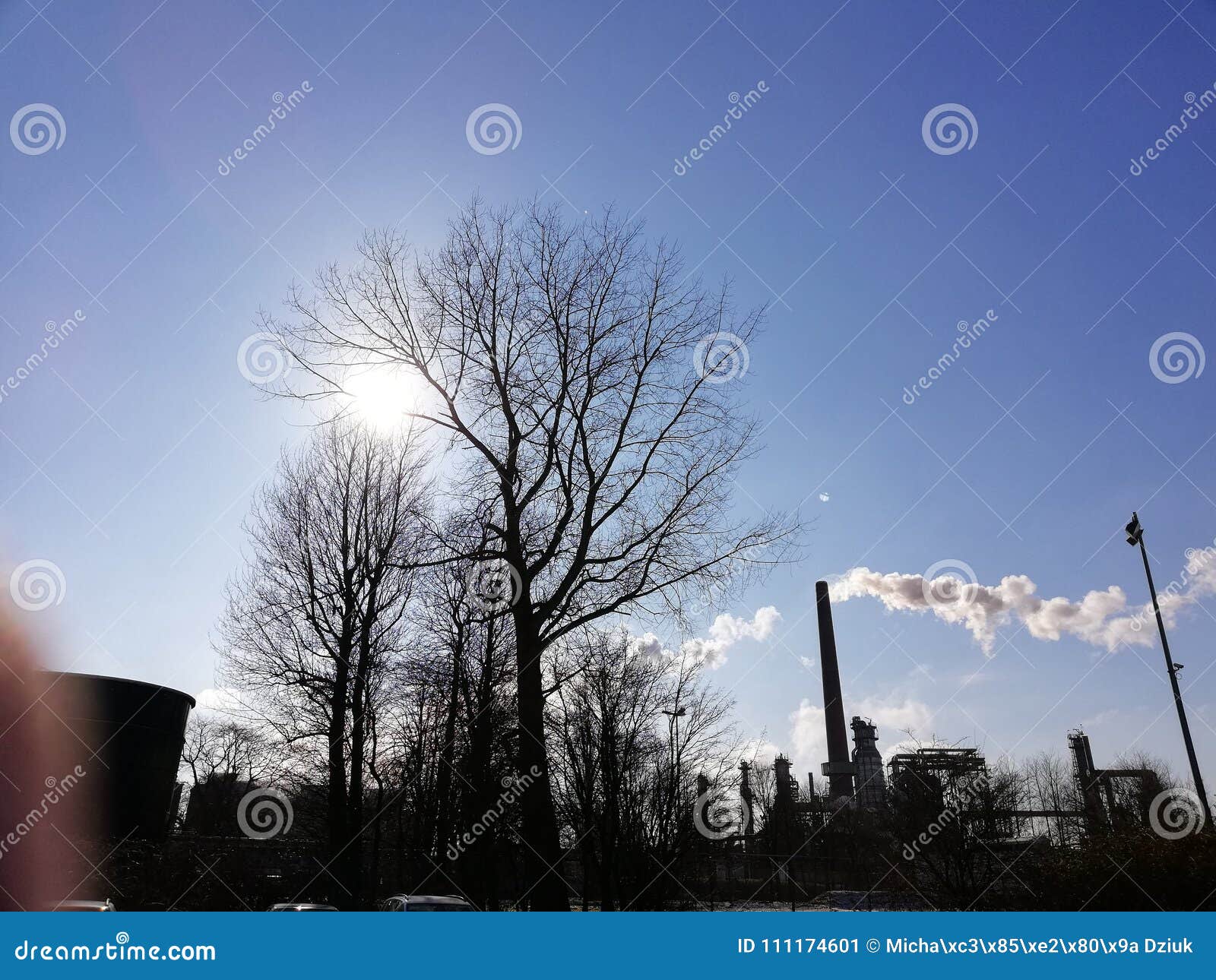 Rafinerii Sun Blue Sky Engineering Weather Stock Photos - Free ...