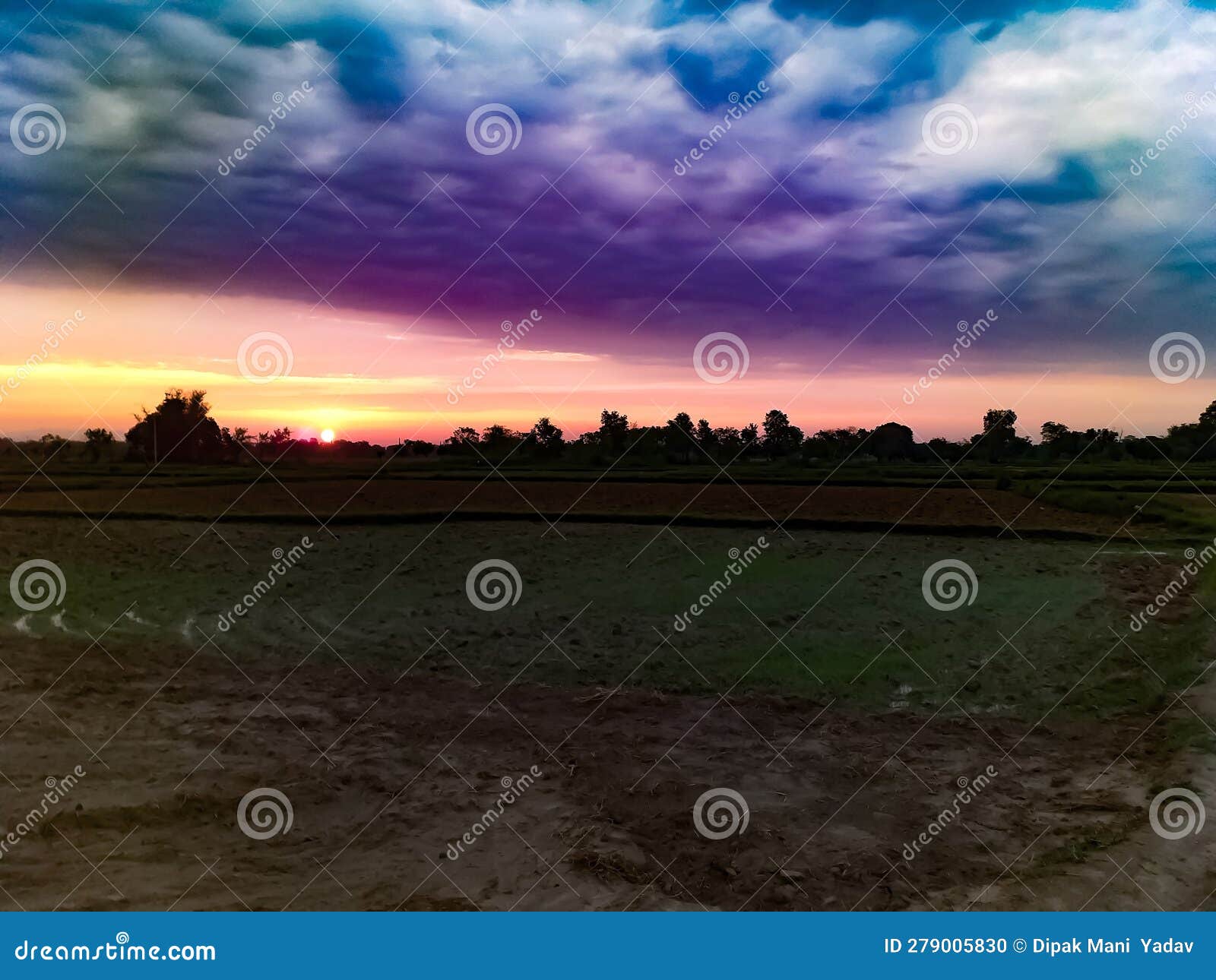 Sun raising in the east. stock photo. Image of raising - 279005830