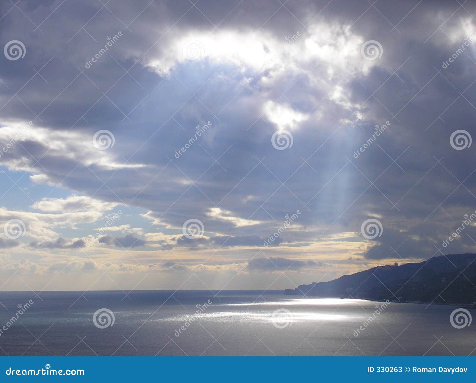 Sun ray after hurricane stock image. Image of water, skies - 330263