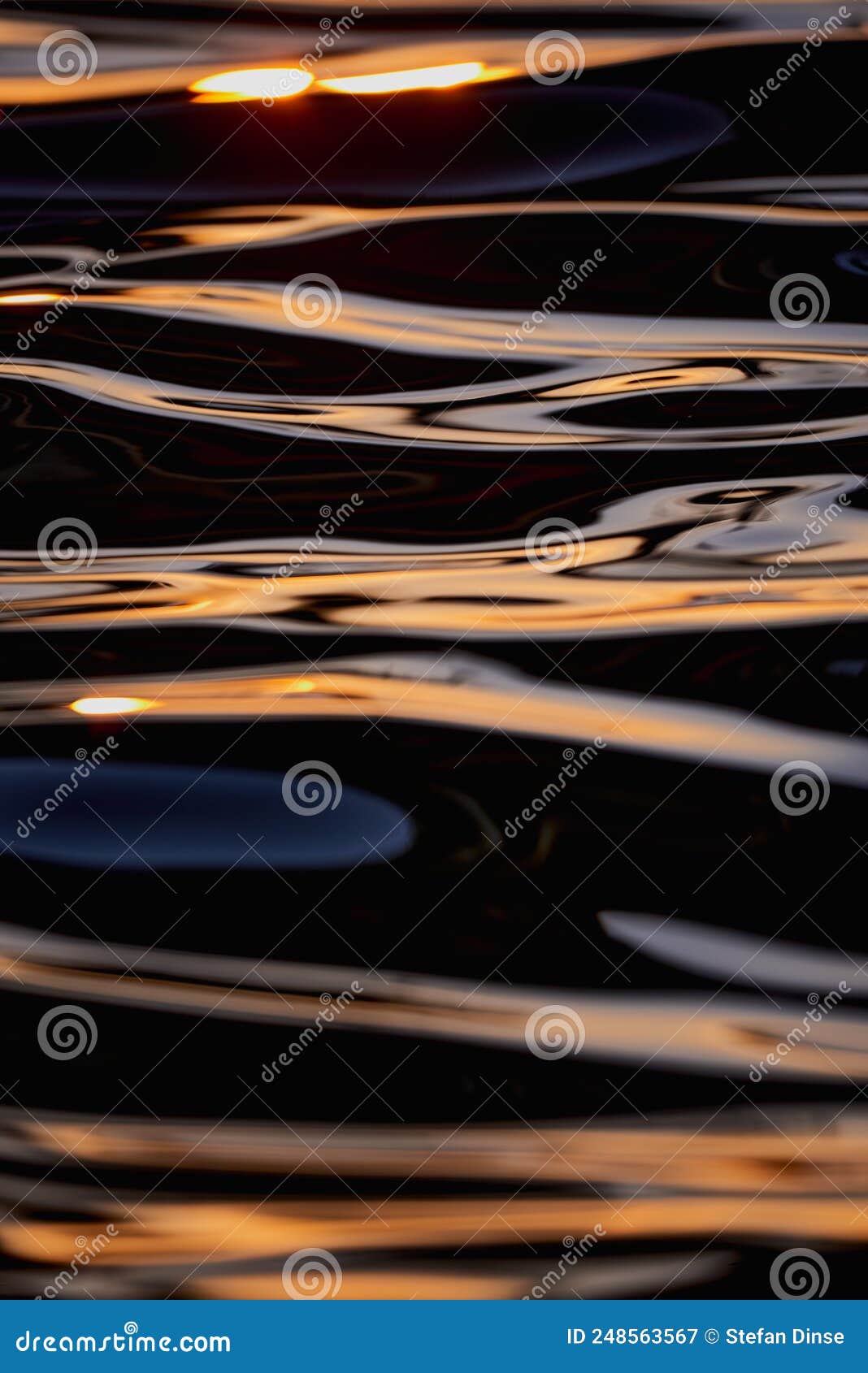 Sun Ray Relection on Water Surface Stock Image - Image of beautiful ...