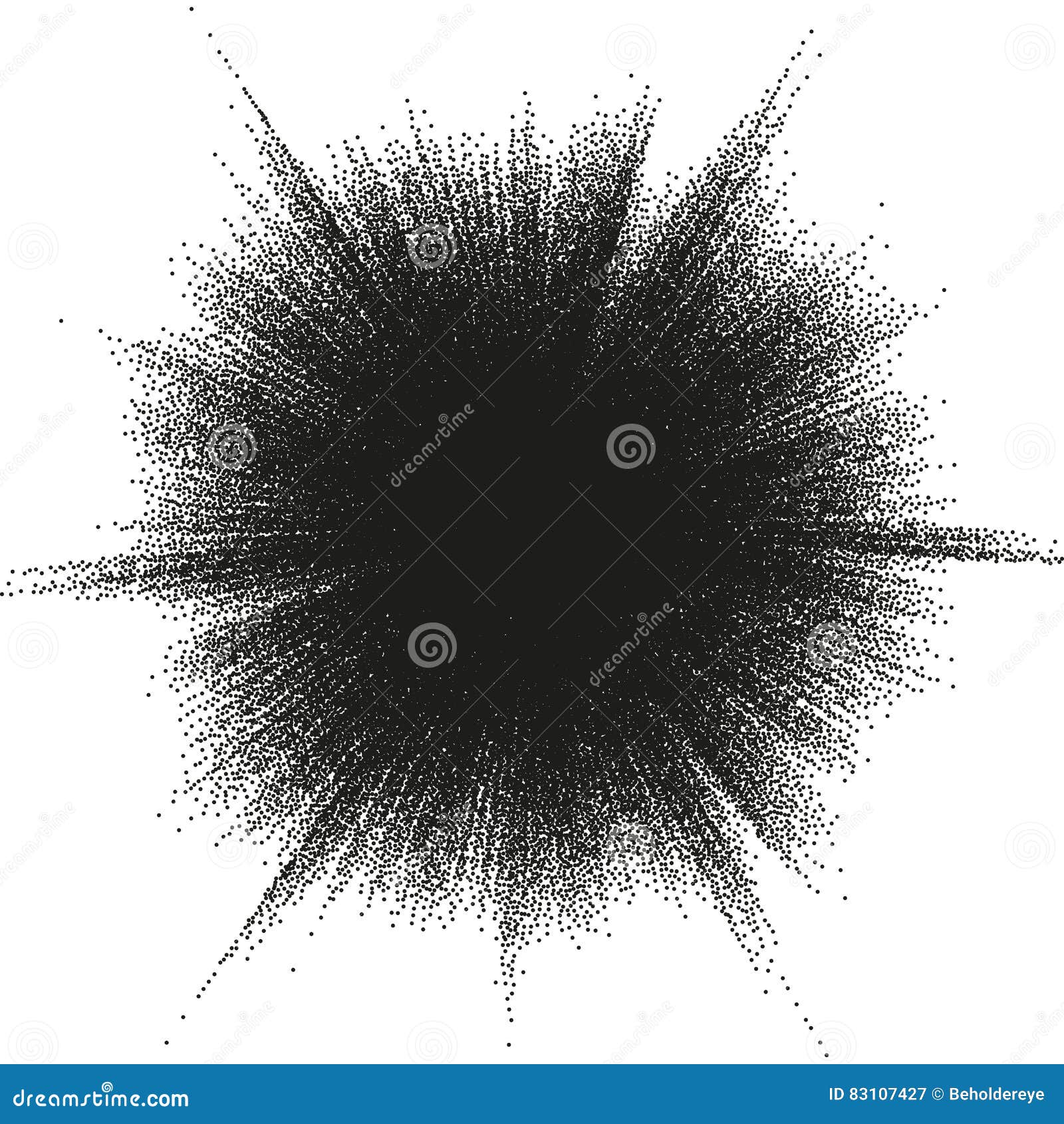 Sun Ray Or Star Burst Background. EPS 10 Cartoon Vector | CartoonDealer ...
