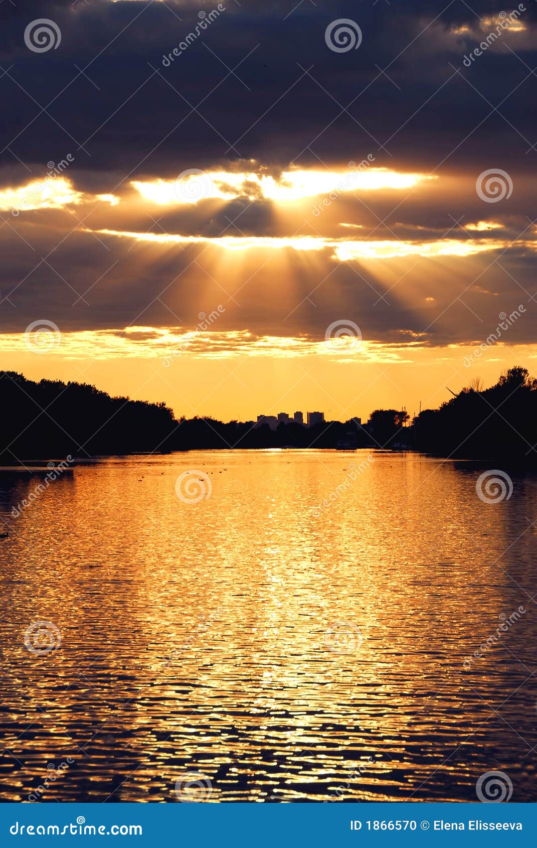 Sun rays stock photo. Image of reflections, phenomenon - 1866570