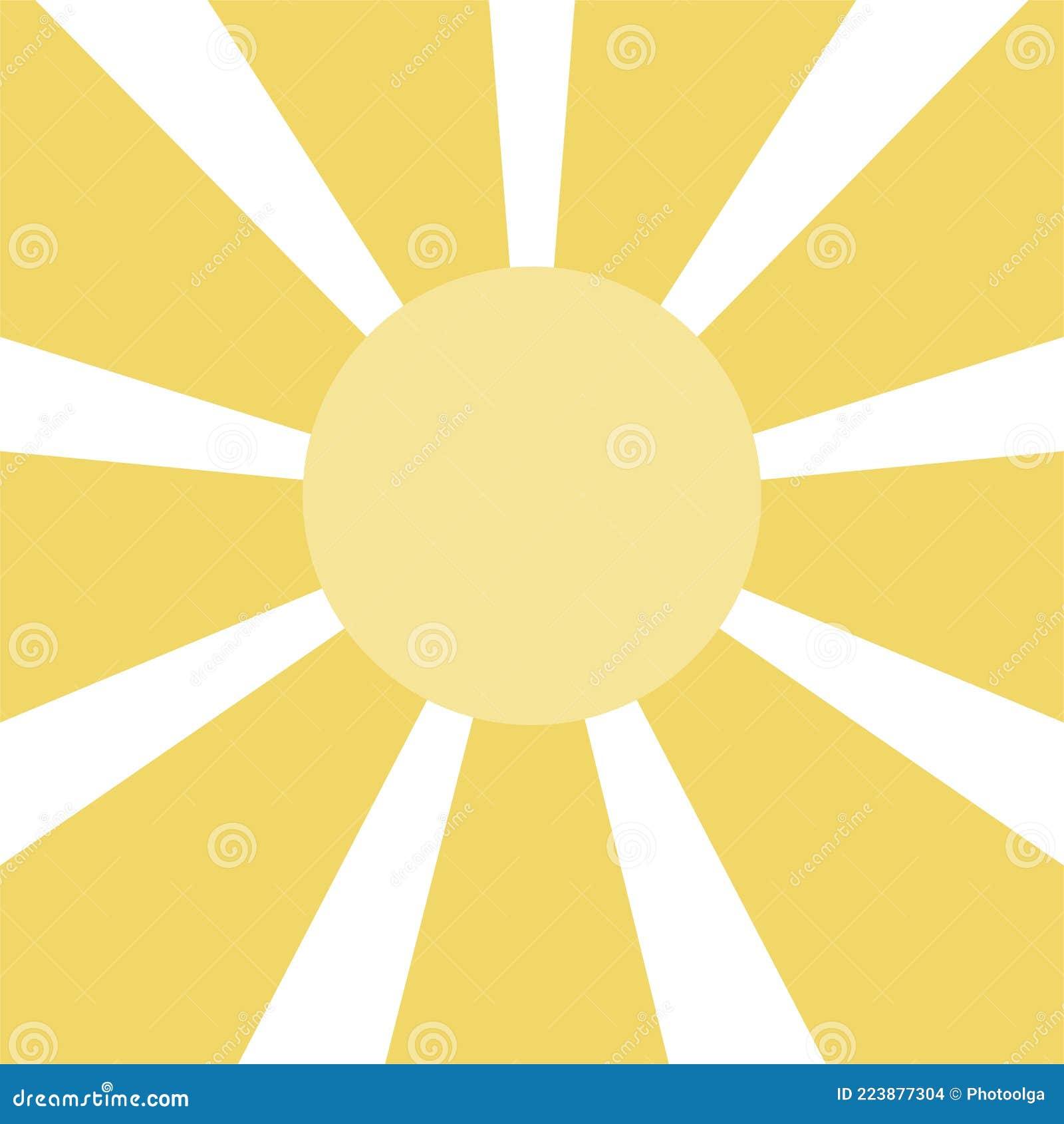 Sun Rays Abstract Background. Vector Rays on White Background Stock ...