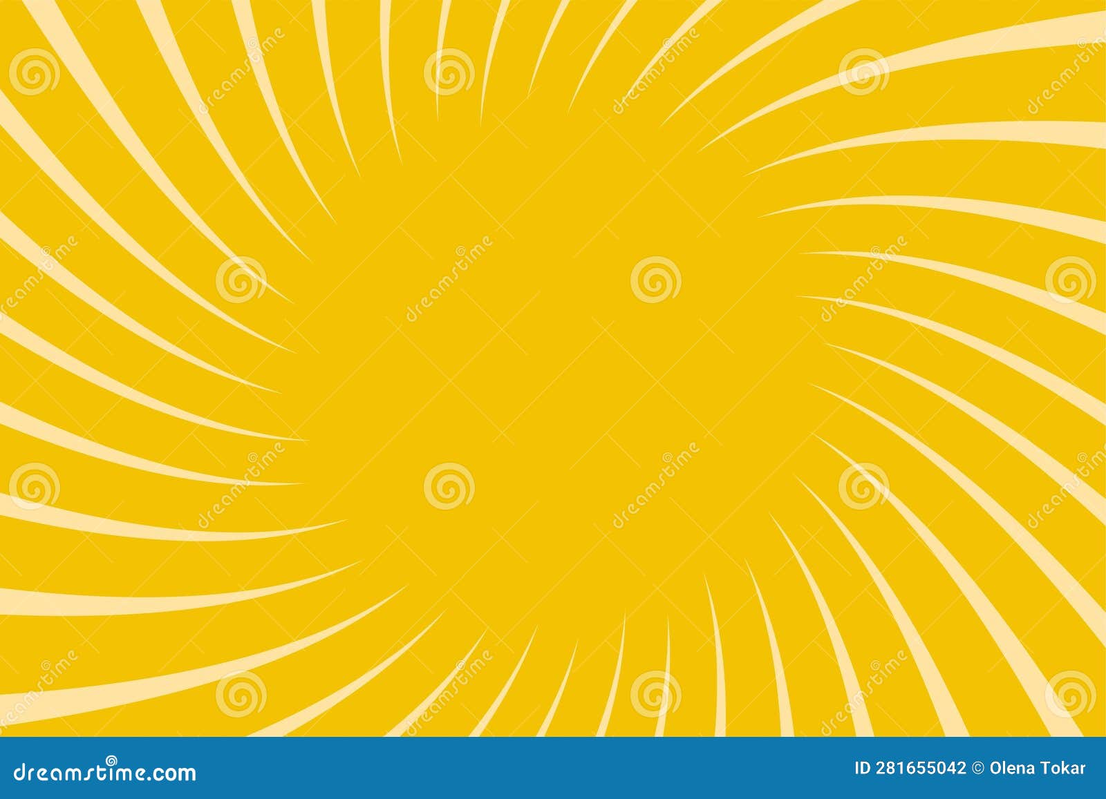 Sun Rays Background, Psychedelic Wavy Retro 60s 70s Design. Fun Hippie ...