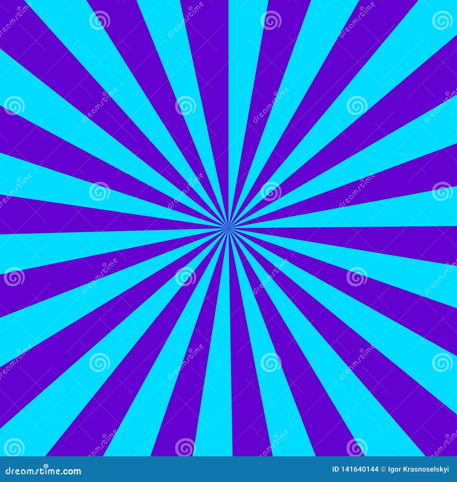 Sun Rays Background. Sunburst Vector. Blue Sun Sunburst Stock Vector ...