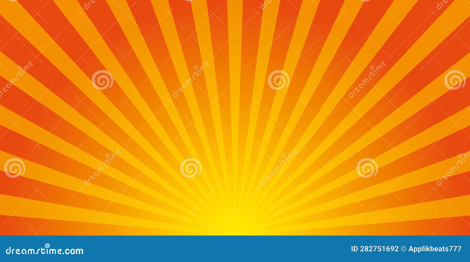 Sun Rays Background. Vector Illustration Stock Vector - Illustration of ...