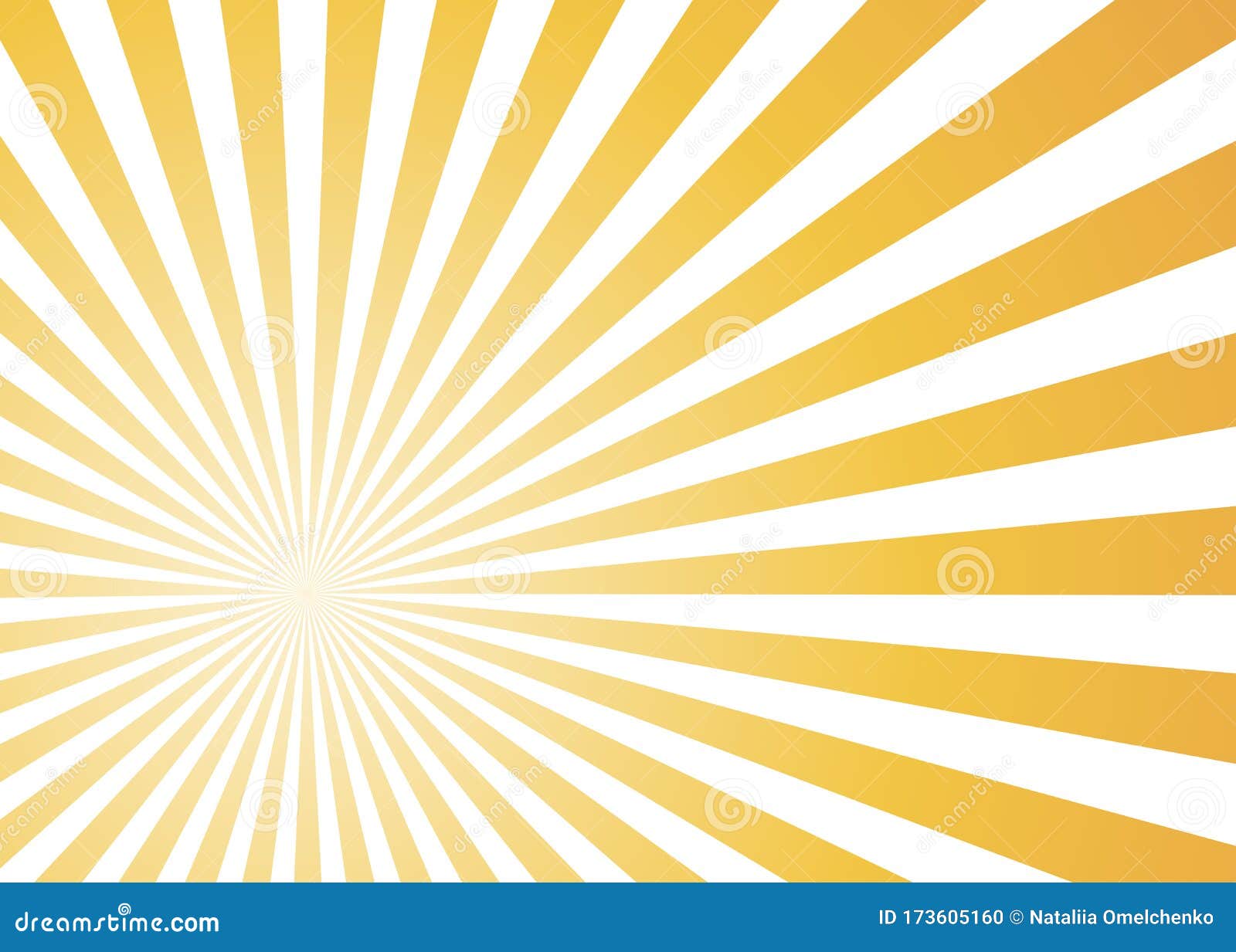 Sun Rays Background, Vector Illustration Stock Illustration ...