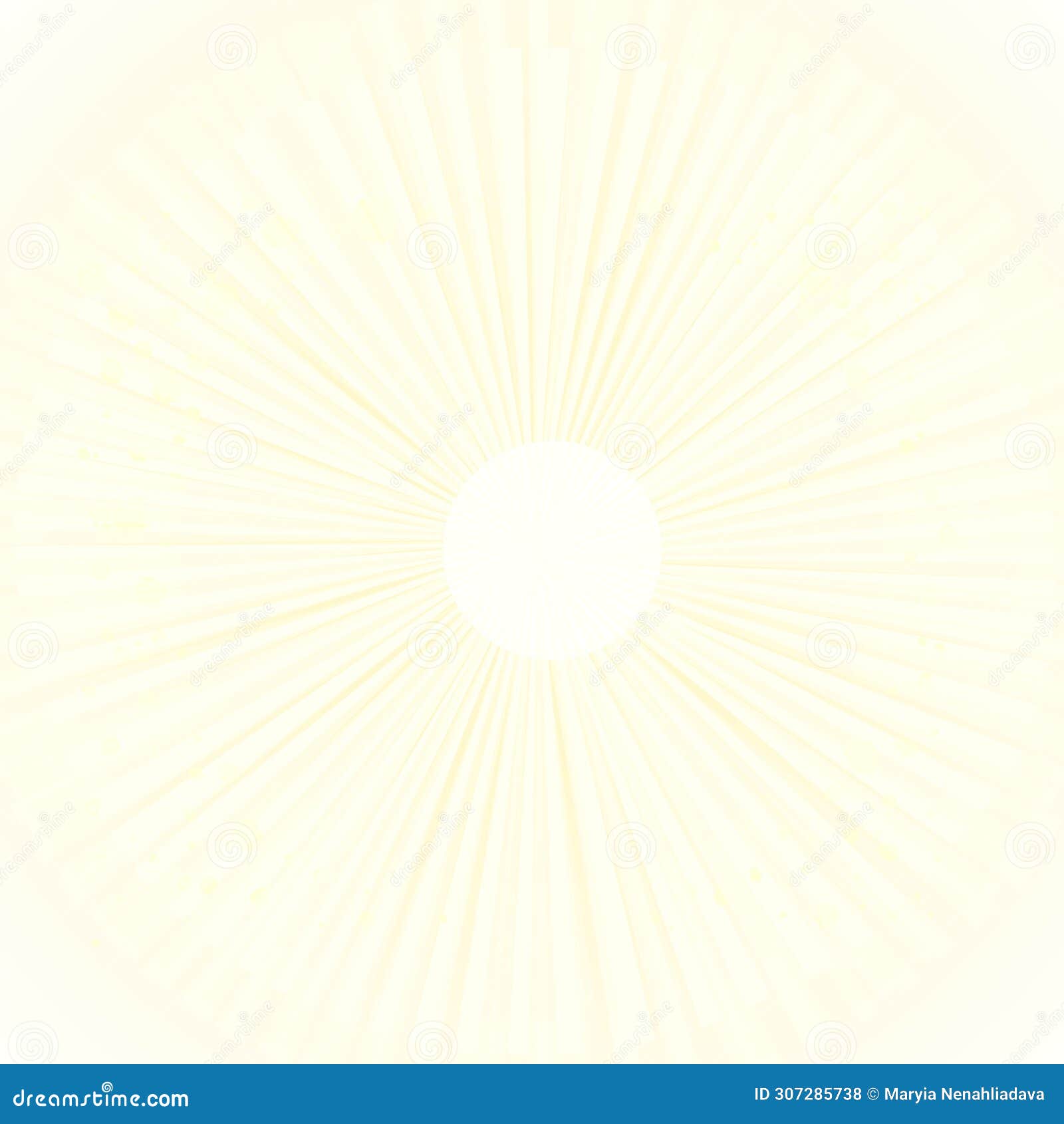 Sun Rays Background. Hand Drawing. Not AI. Vector Illustration Stock ...