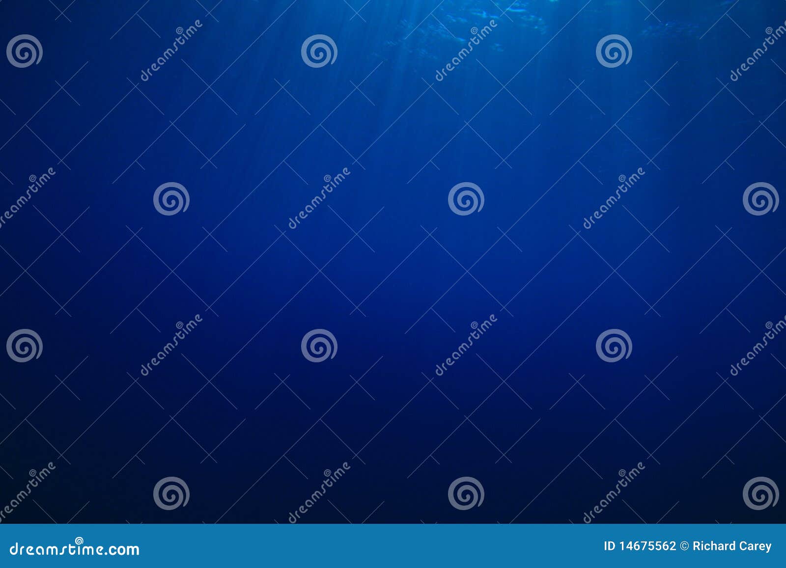 Sun rays in blue water stock photo. Image of pure, abstract - 14675562