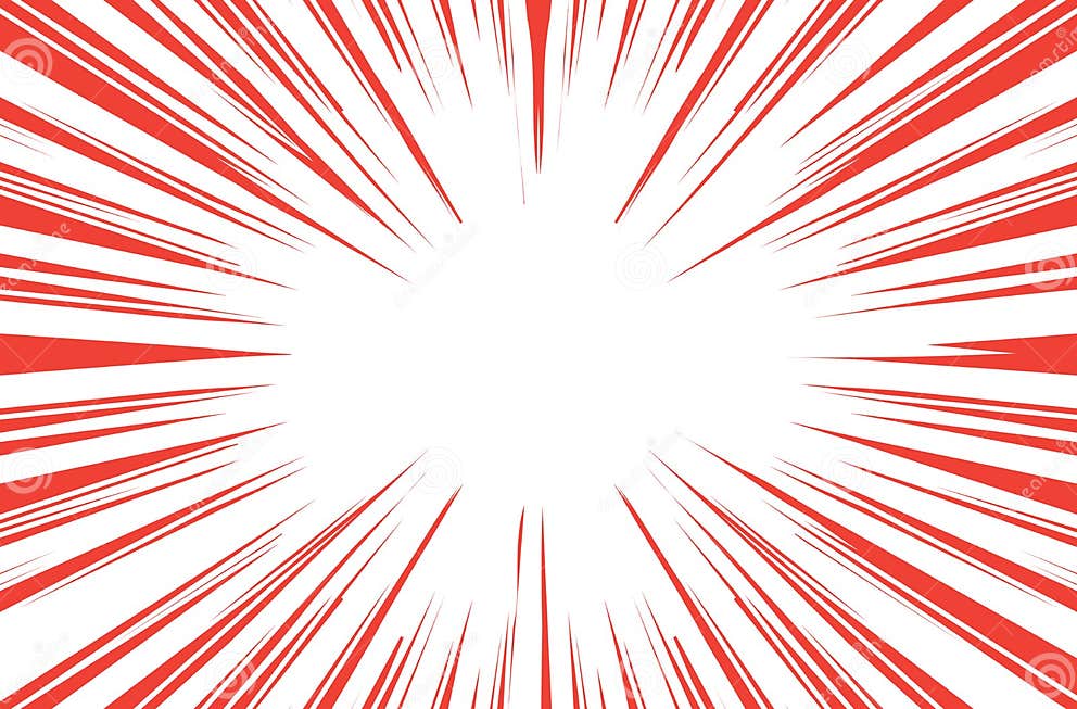 Sun Rays for Comic Books Radial Background Vector Stock Vector ...