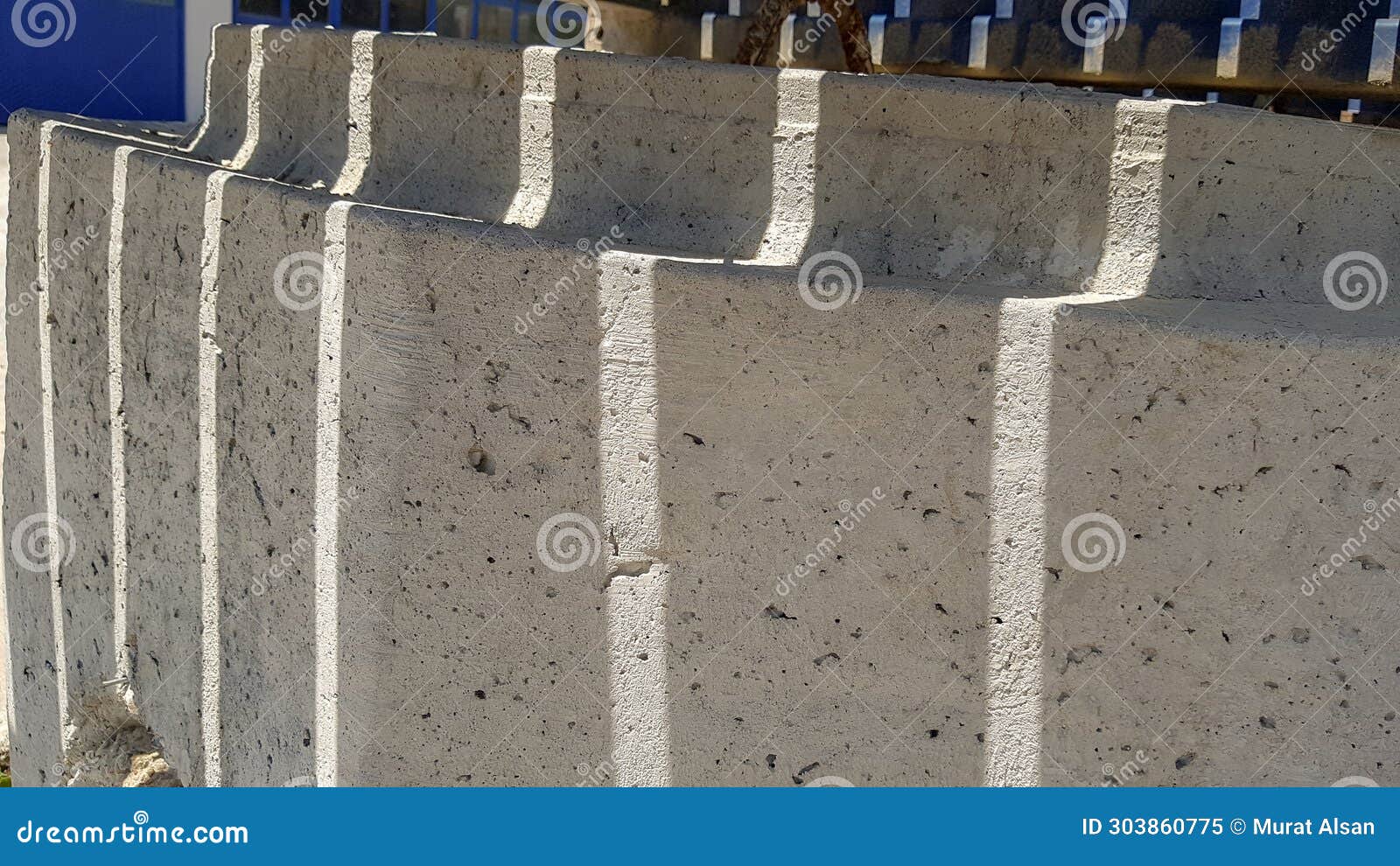 Sun rays on concrete block stock image. Image of design - 303860775