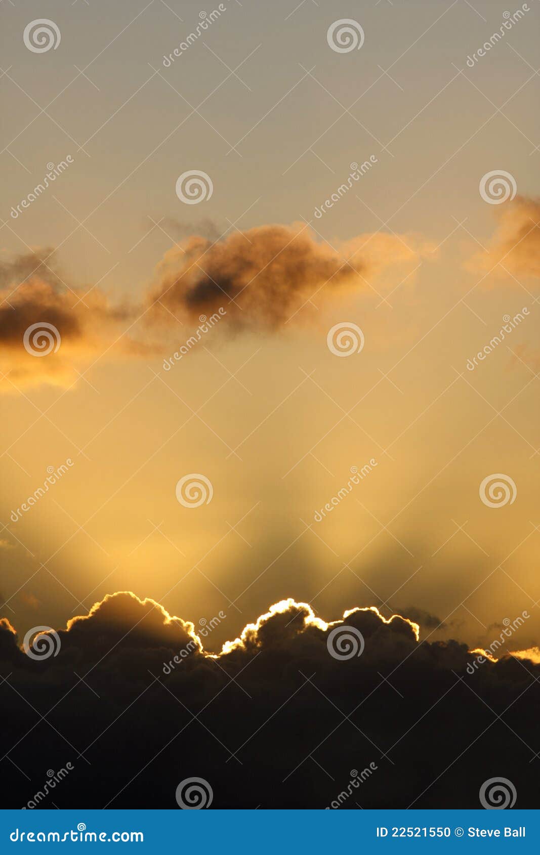Sun rays and dark clouds stock photo. Image of natural - 22521550