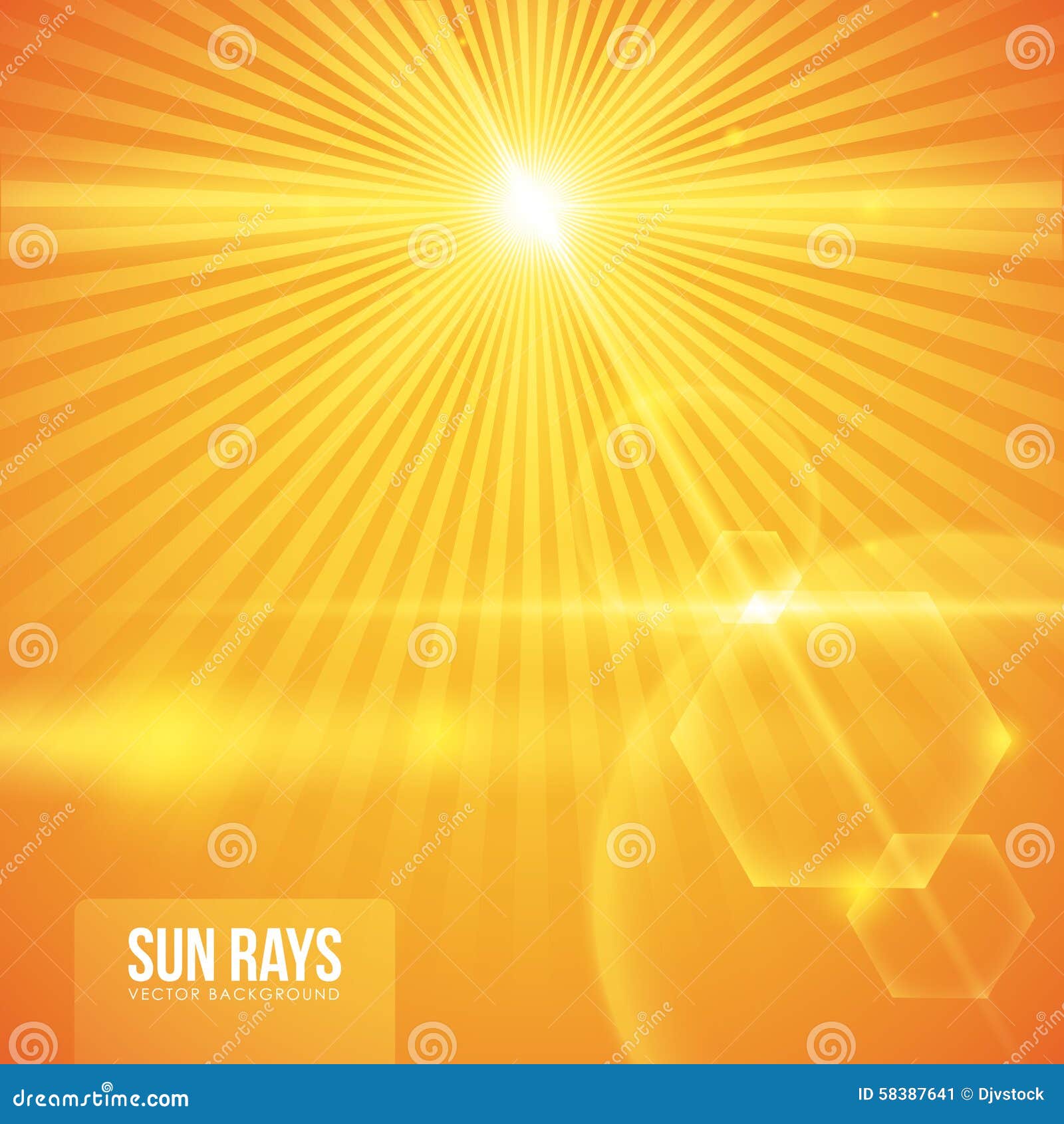Sun rays design. stock vector. Illustration of shiny - 58387641