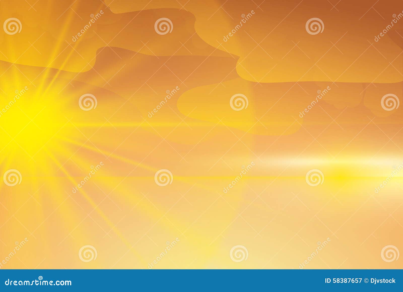 Sun rays design. stock vector. Illustration of sunlight - 58387657